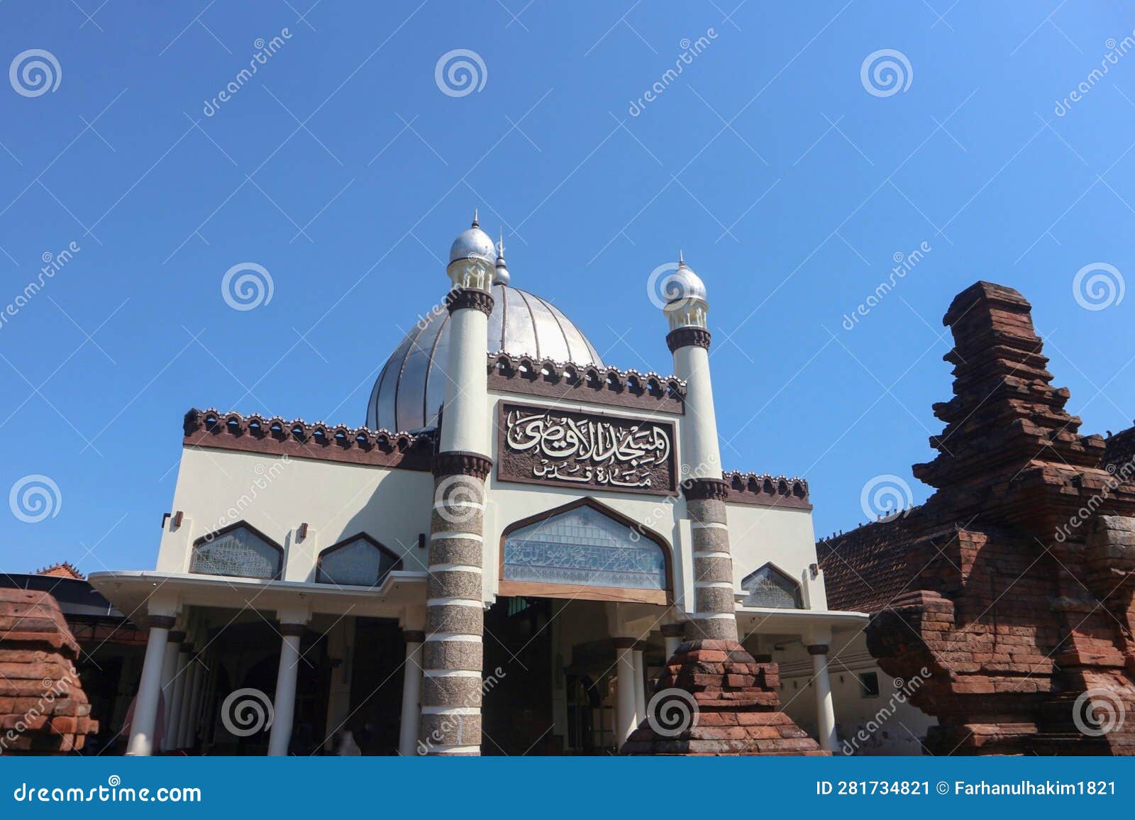 Menara Kudus Mosque is a Mosque Left by Sunan Kudus Stock Image - Image ...