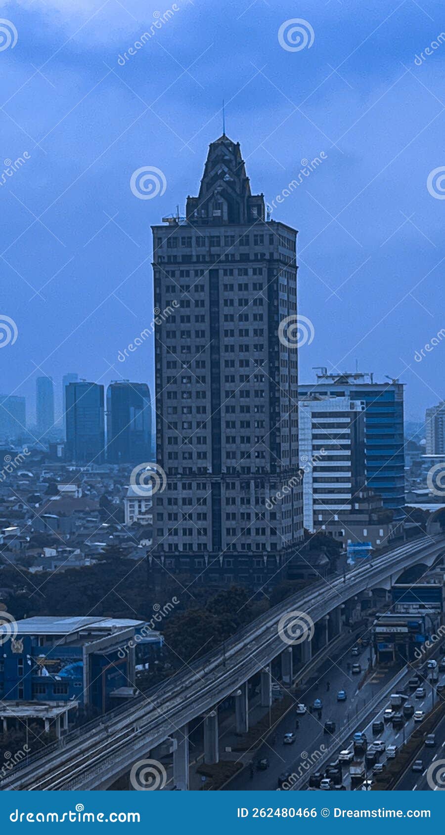 Menara Saidah stock photo. Image of jakarta, saidah - 262480466