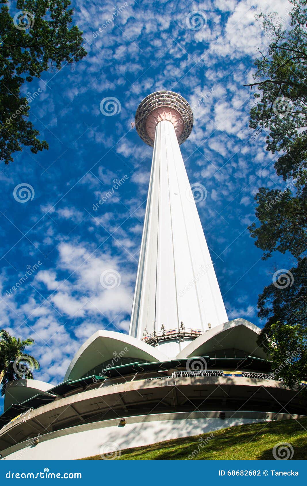 Menara tower Malaysia stock photo. Image of building - 68682682