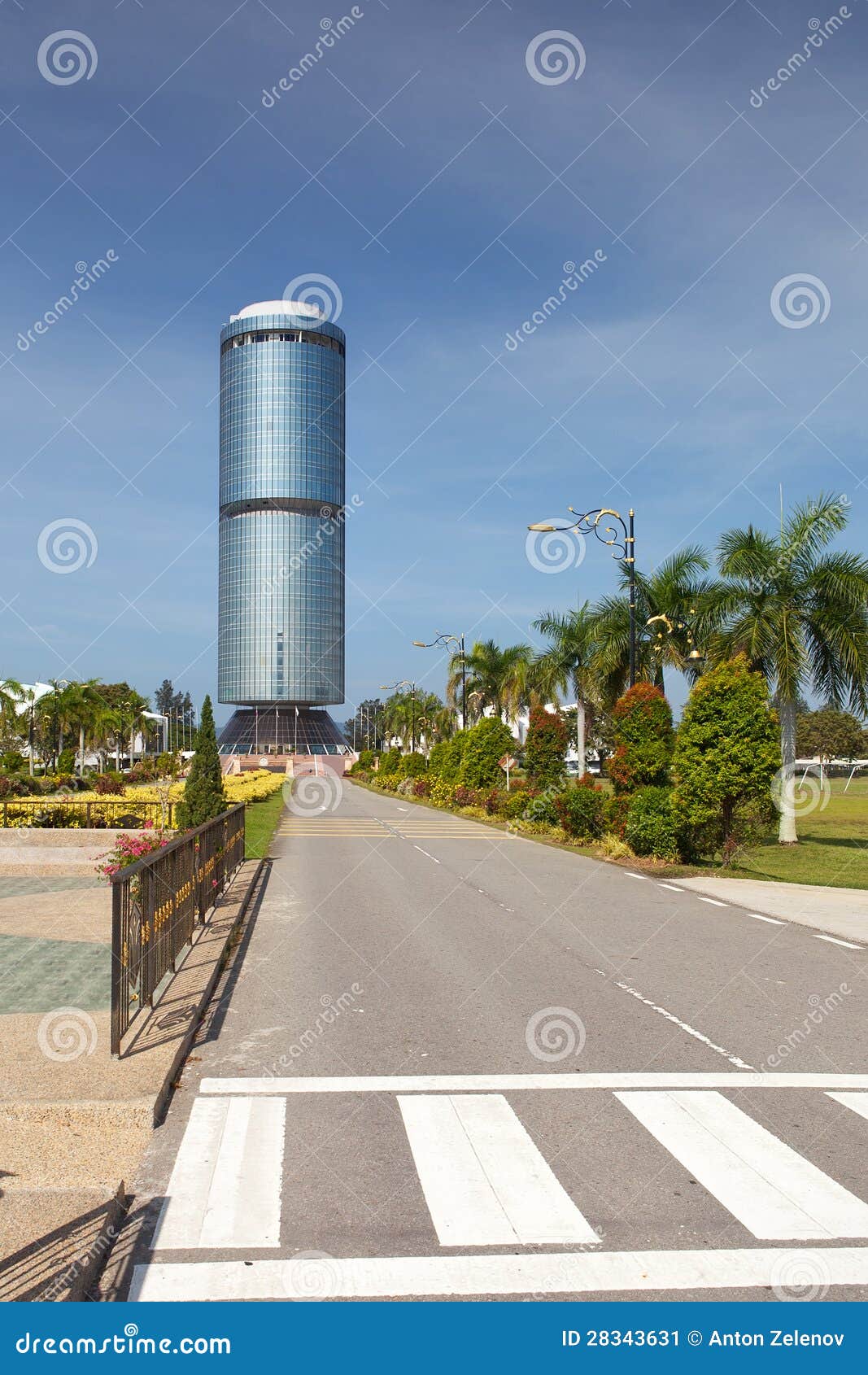 Menara Tun Mustapha (Sabah Foundation Building) Stock Image - Image of ...