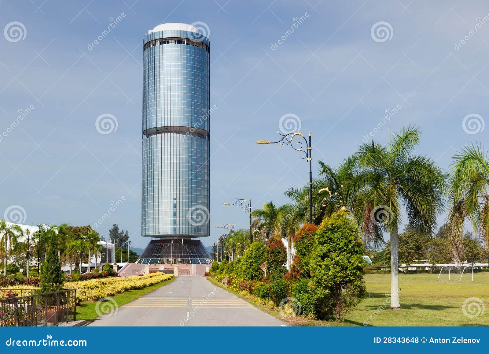 Menara Tun Mustapha (Sabah Foundation Building) Stock Photo - Image of ...