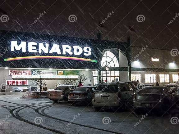 Menards Hardware store editorial photography. Image of hardware - 38378317