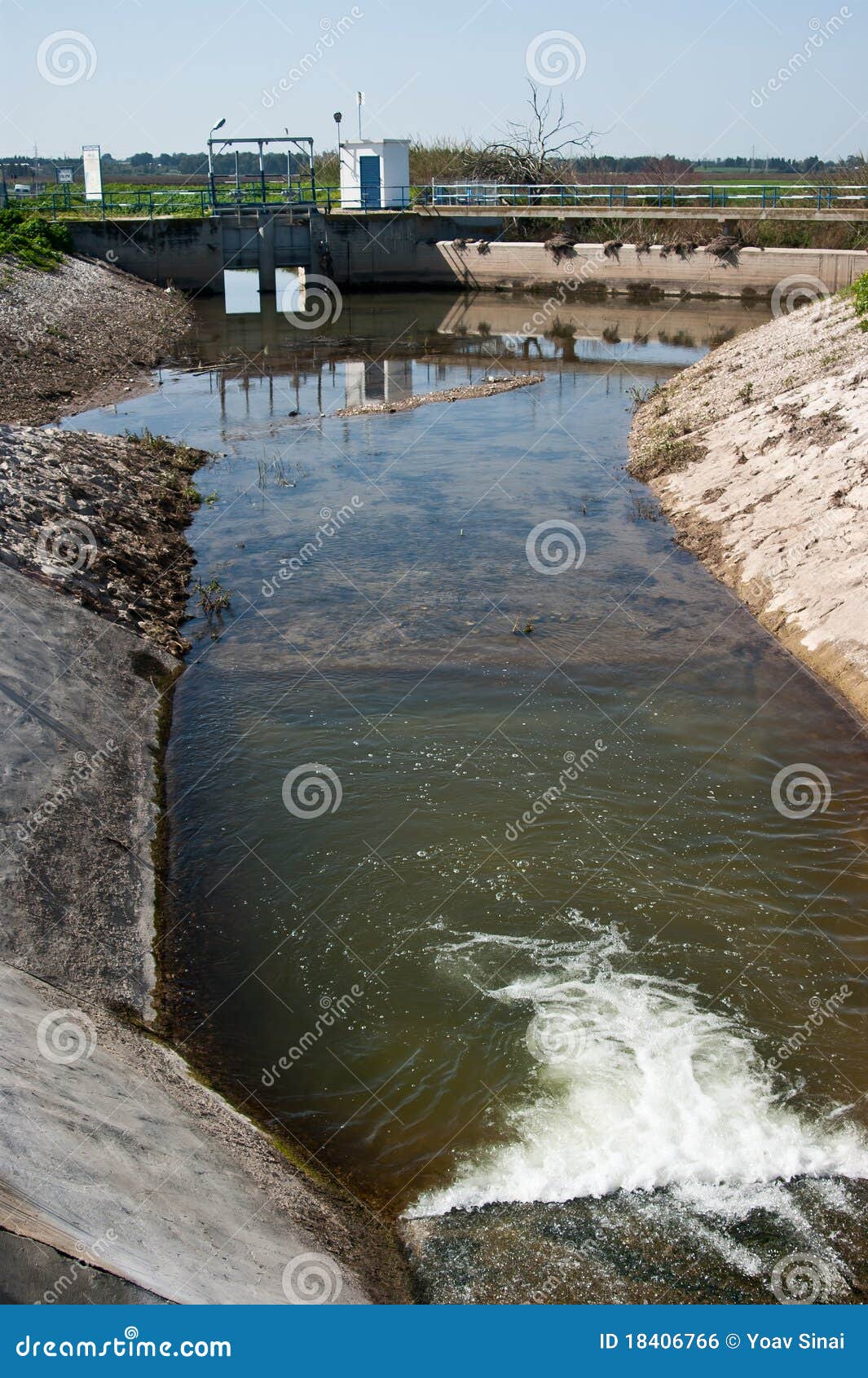 Menashe rivers project stock photo. Image of rainwater - 18406766
