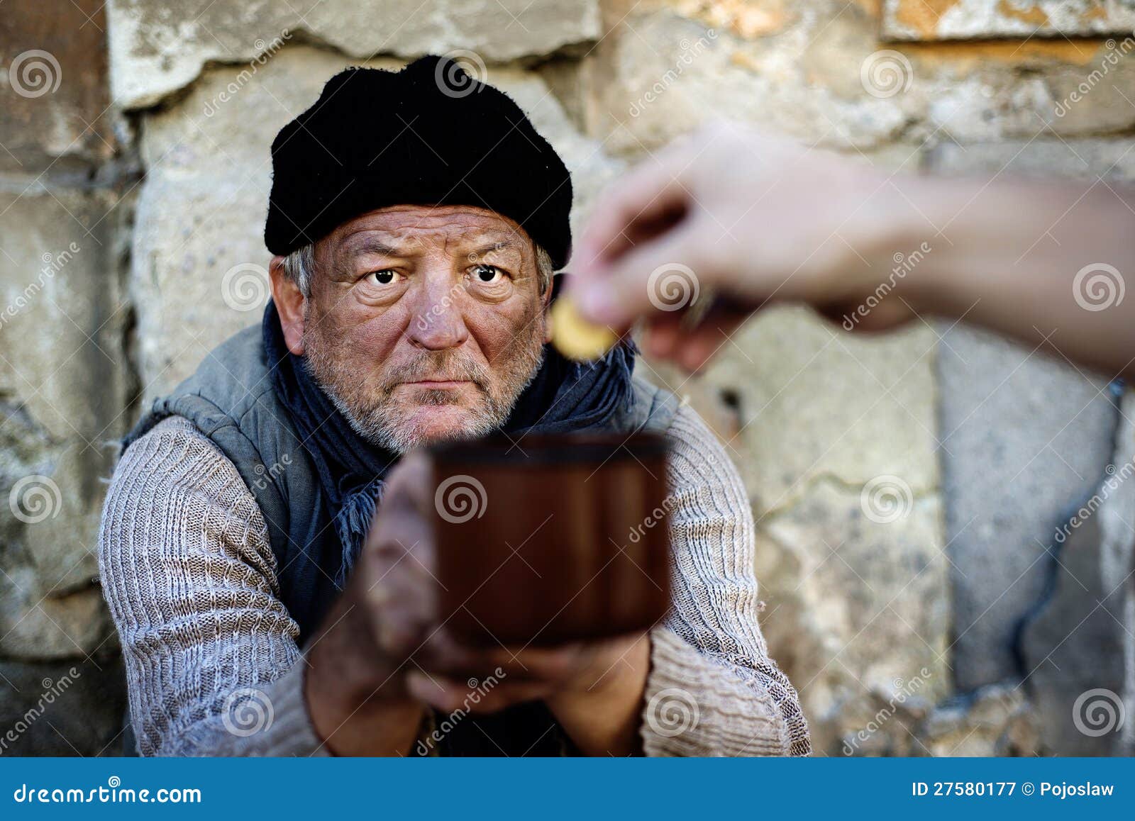 Mendigo Fotografía de archivo libre de regalías - Imagen: 27580177