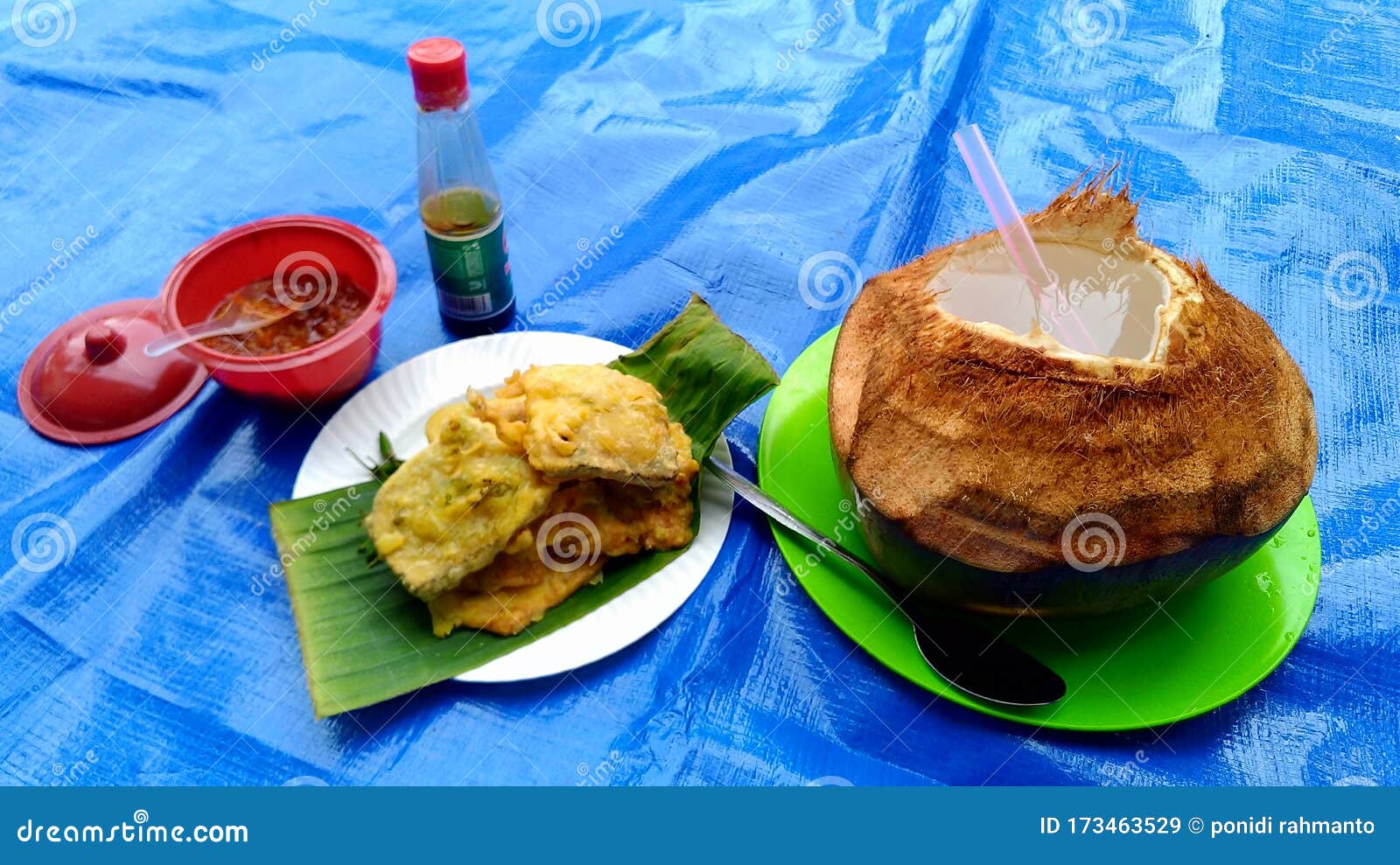 Mendoan, Unique Food from Cilacap Central of Java Stock Image - Image ...