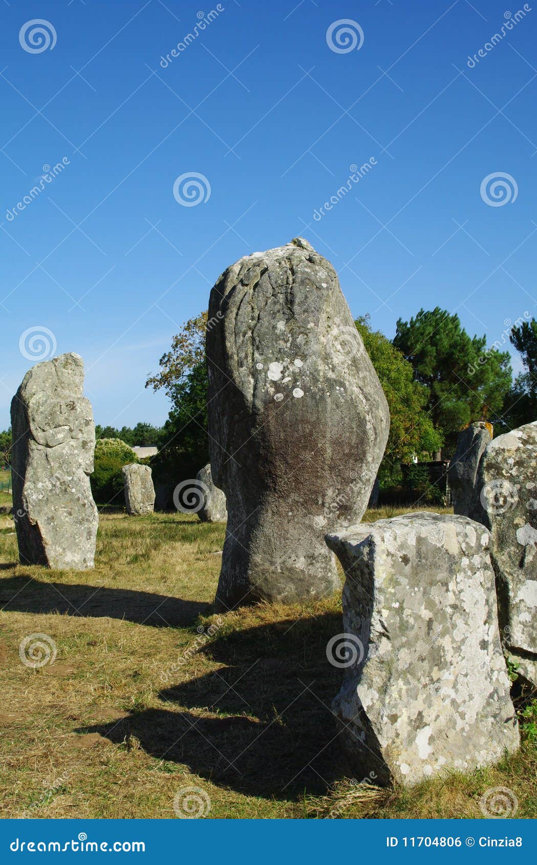 Menhir stock photo. Image of menhir, historic, building - 11704806