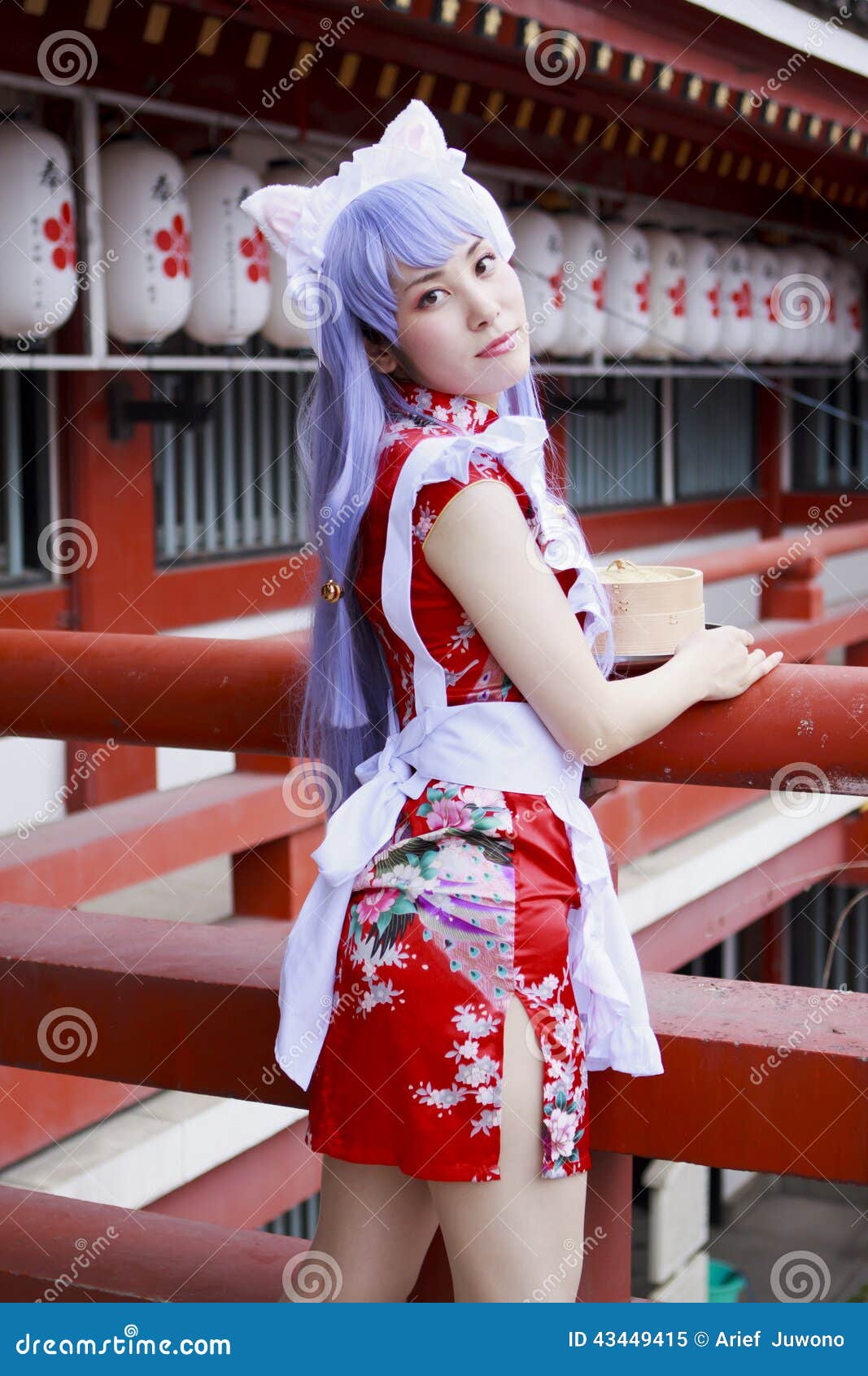 Menina cosplay japonesa imagem de stock. Imagem de tradicional - 43449415