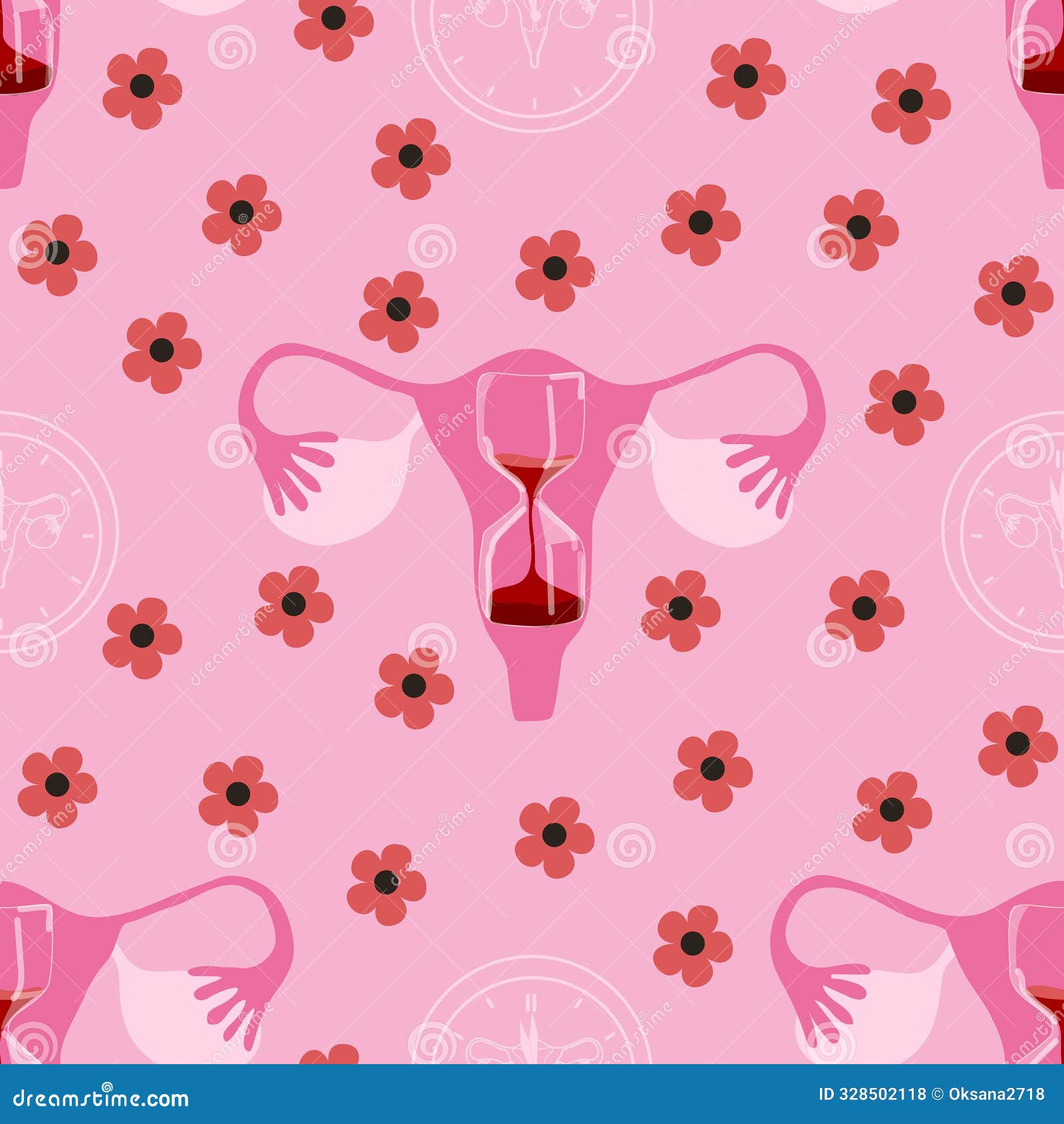 Menopause Background. World Menopause Day Concept. Stock Vector ...