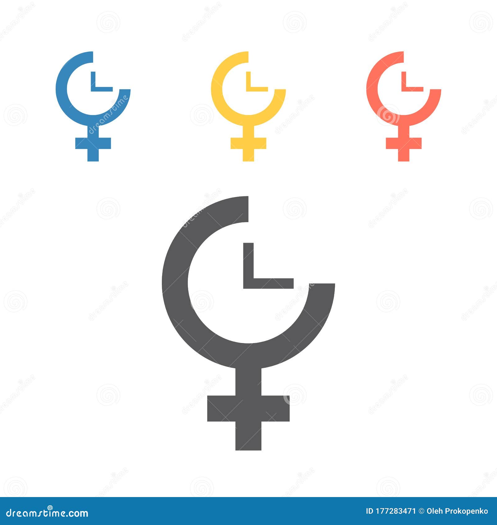 Menopause Icon. Vector Signs for Web Graphics Stock Vector ...