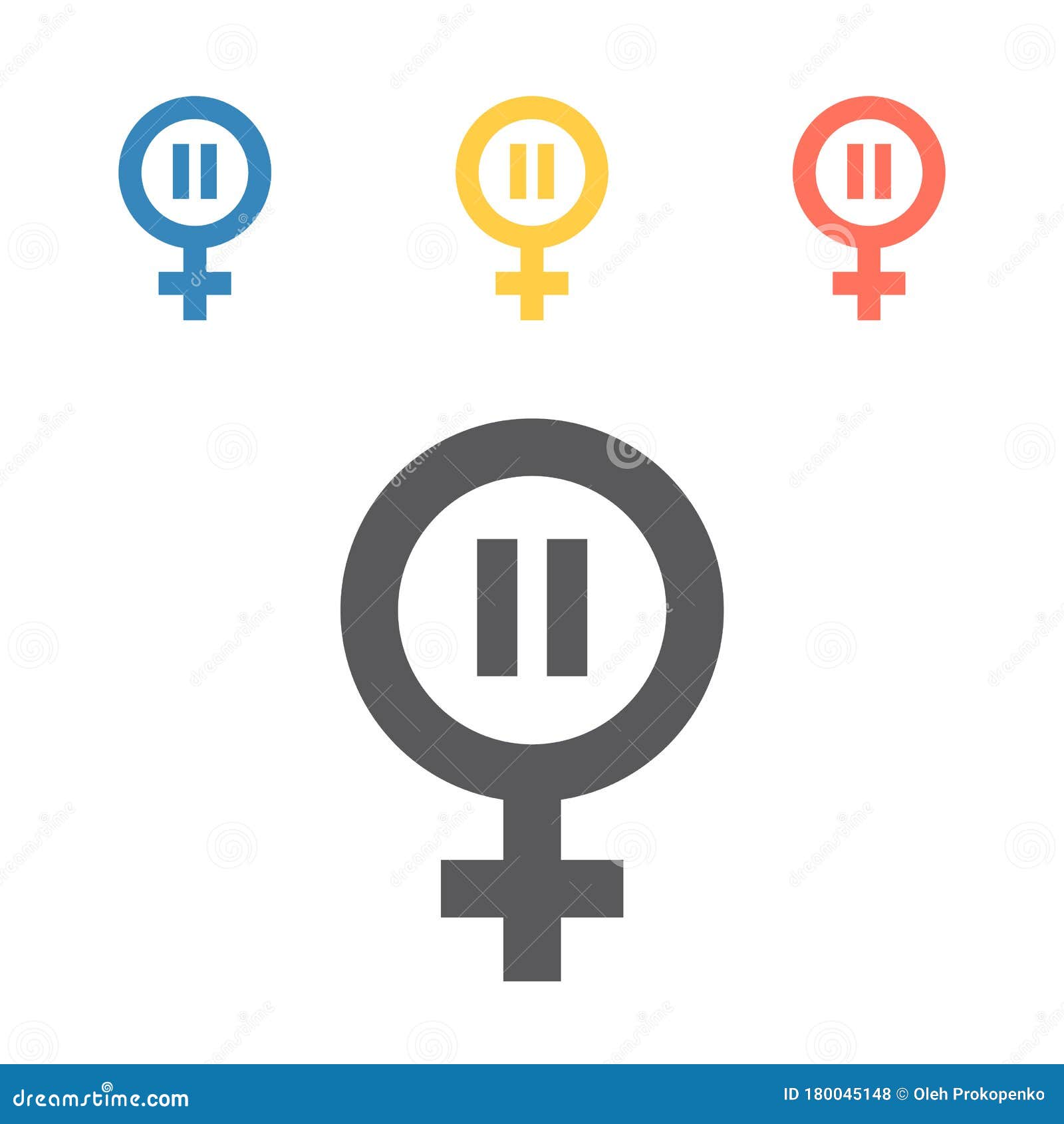 Menopause Icon. Vector Signs for Web Graphics Stock Vector ...