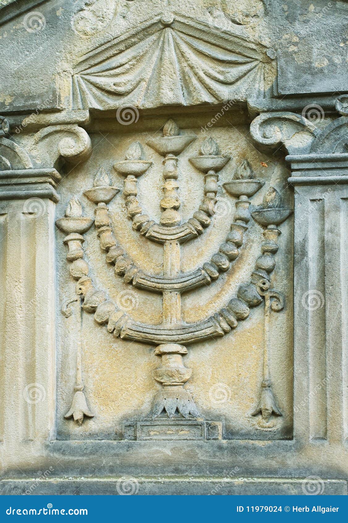 Menora stock photo. Image of eternity, mourning, landmarked - 11979024