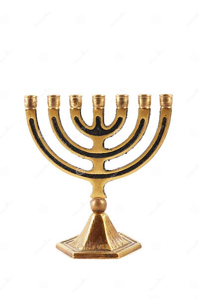 Menora stock image. Image of light, hanukkah, holiday - 14896205