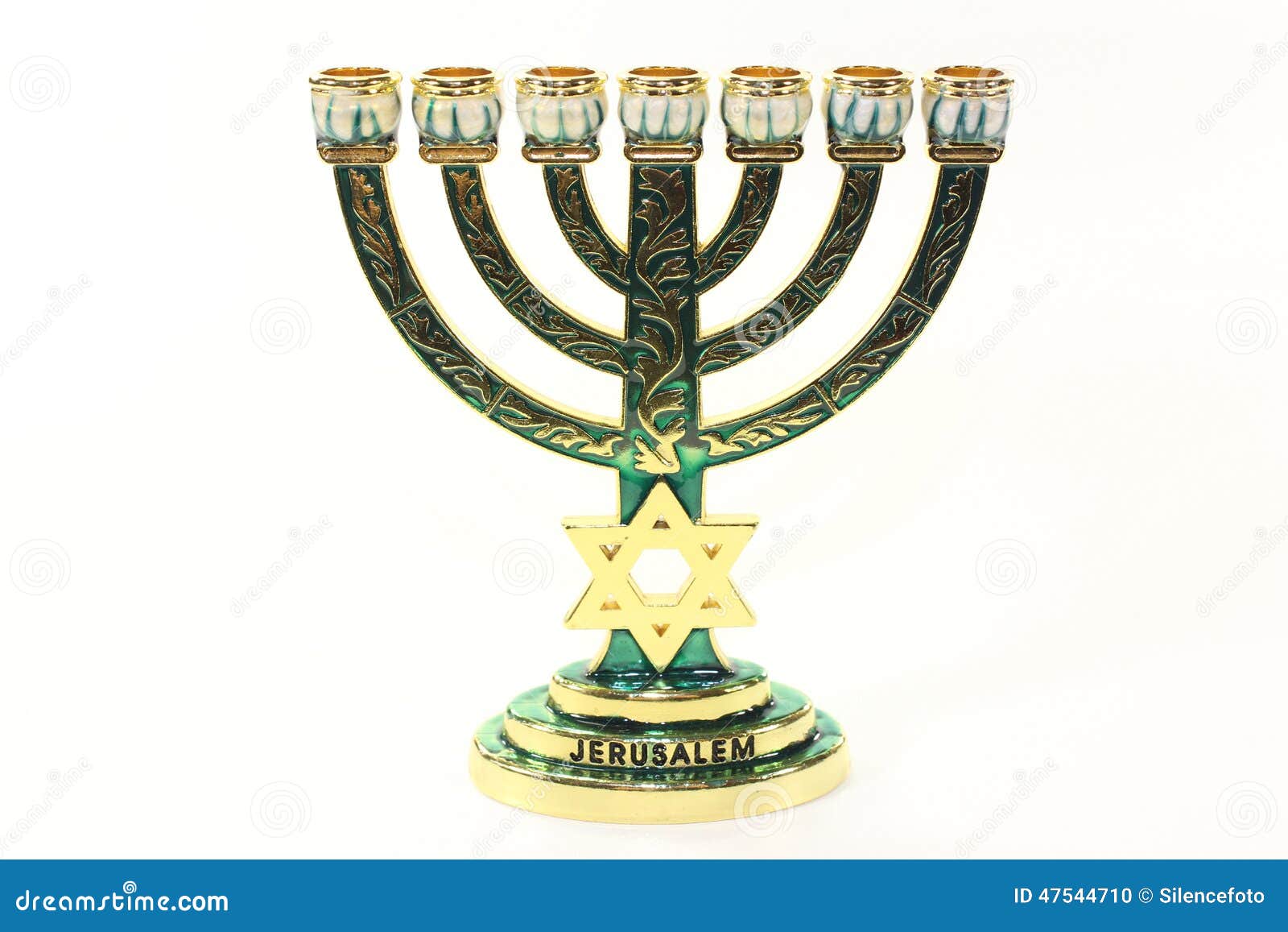 Menora stock photo. Image of menorah, light, symbol, season - 47544710