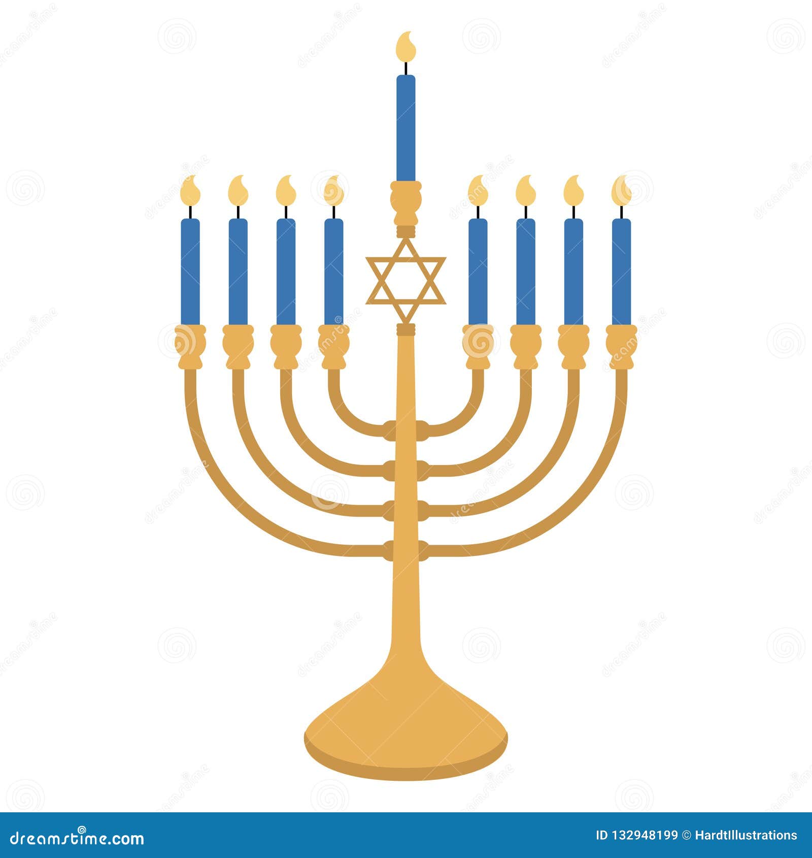 Menorah Stock Illustrationen, Vektors, & Klipart – (6,224 Stock ...
