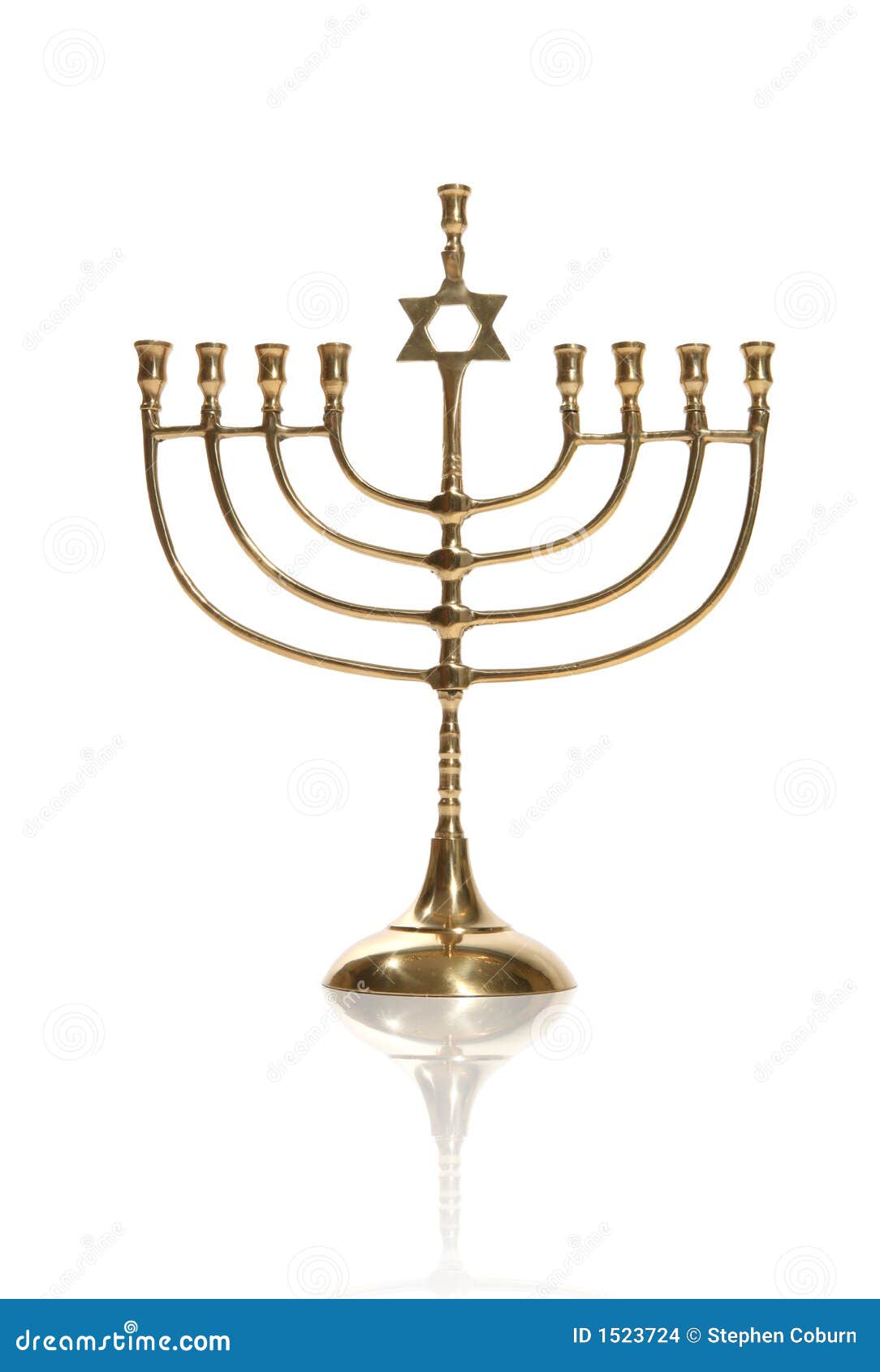 Menorah stock photo. Image of israelite, menora, menorah - 1523724