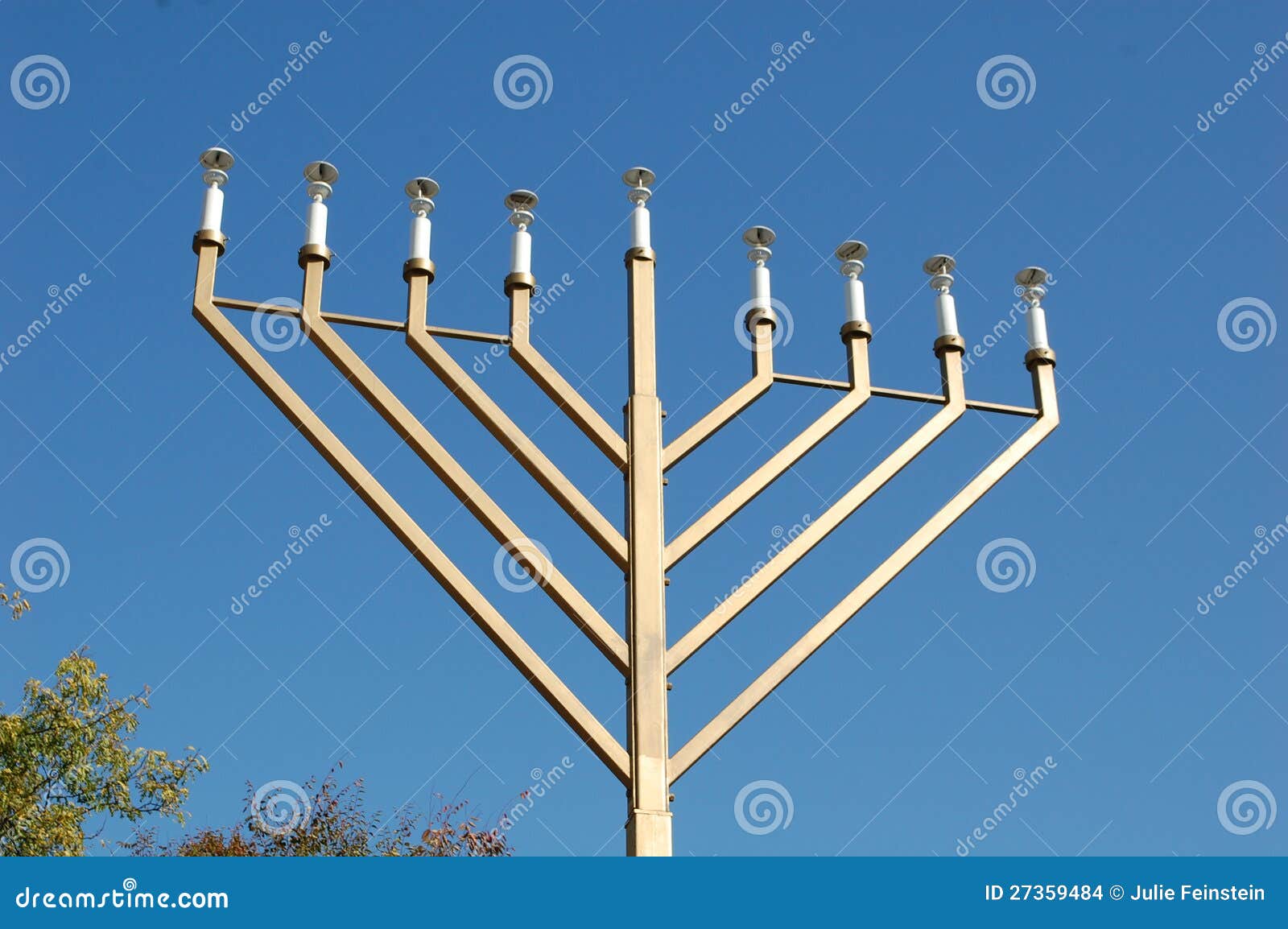 Menorah stock photo. Image of holder, religious, electric - 27359484