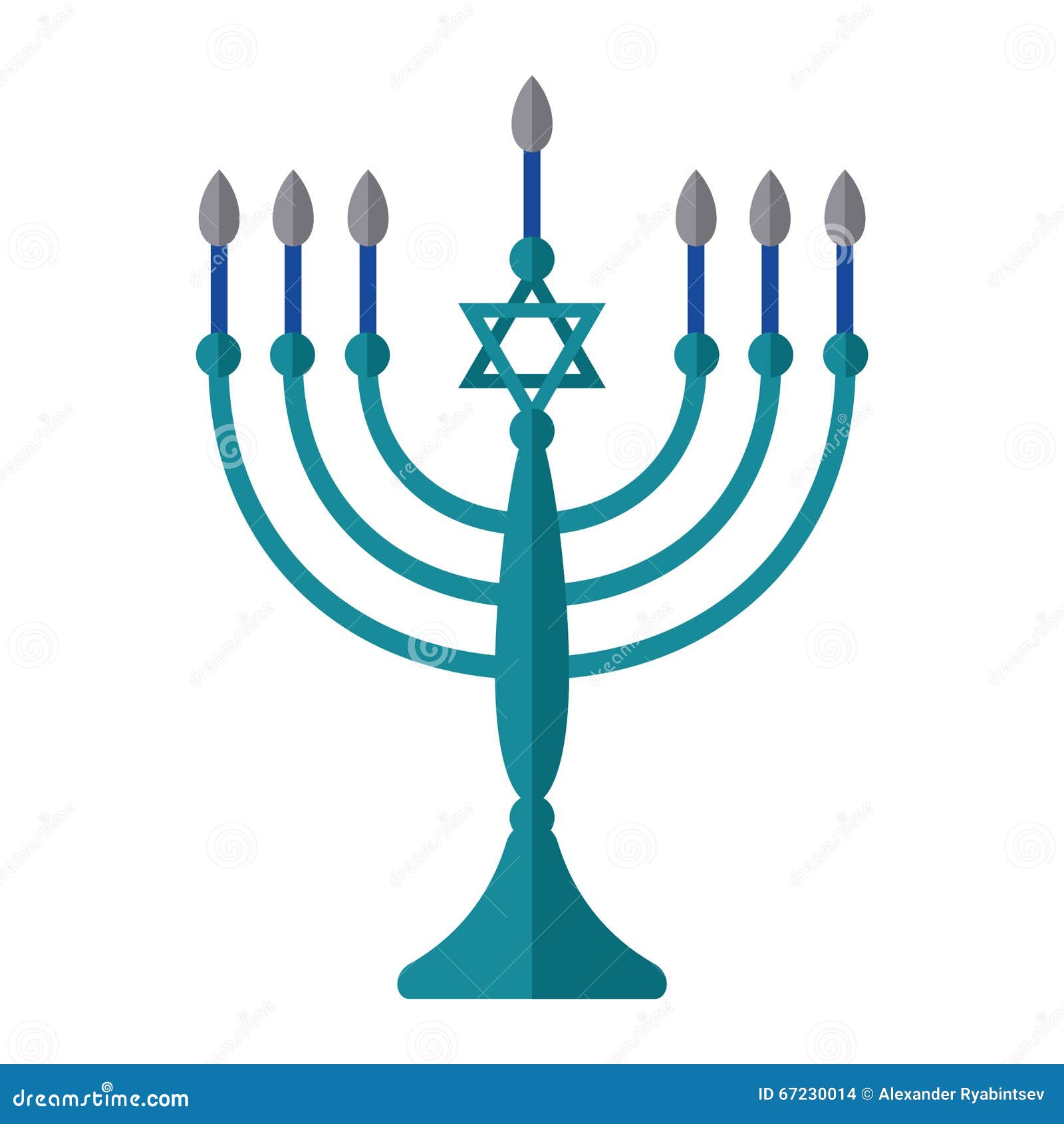 Big Menorah Icon. Trendy Big Menorah Logo Concept On White Background ...