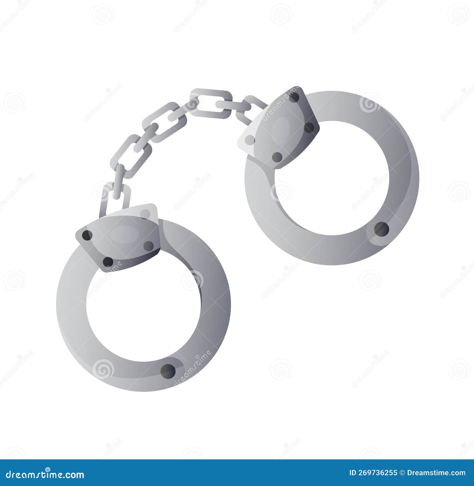 Menottes Symbole De Police Illustration Illustration de Vecteur ...