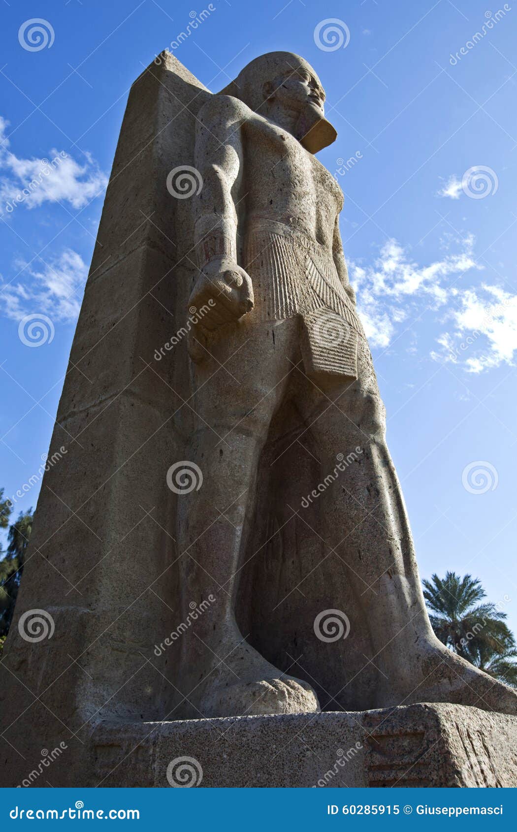Menphis stock image. Image of statue, outside, archeology - 60285915