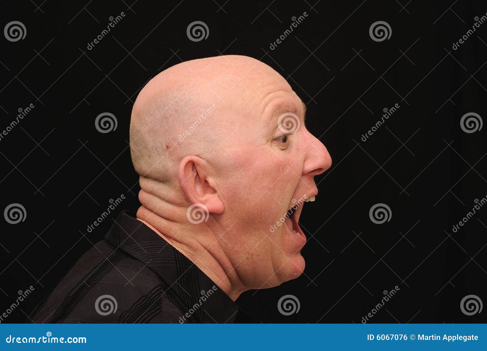 Of Mens Die Schreeuwt Schreeuwt Stock Foto - Image of mens, groot: 6067076