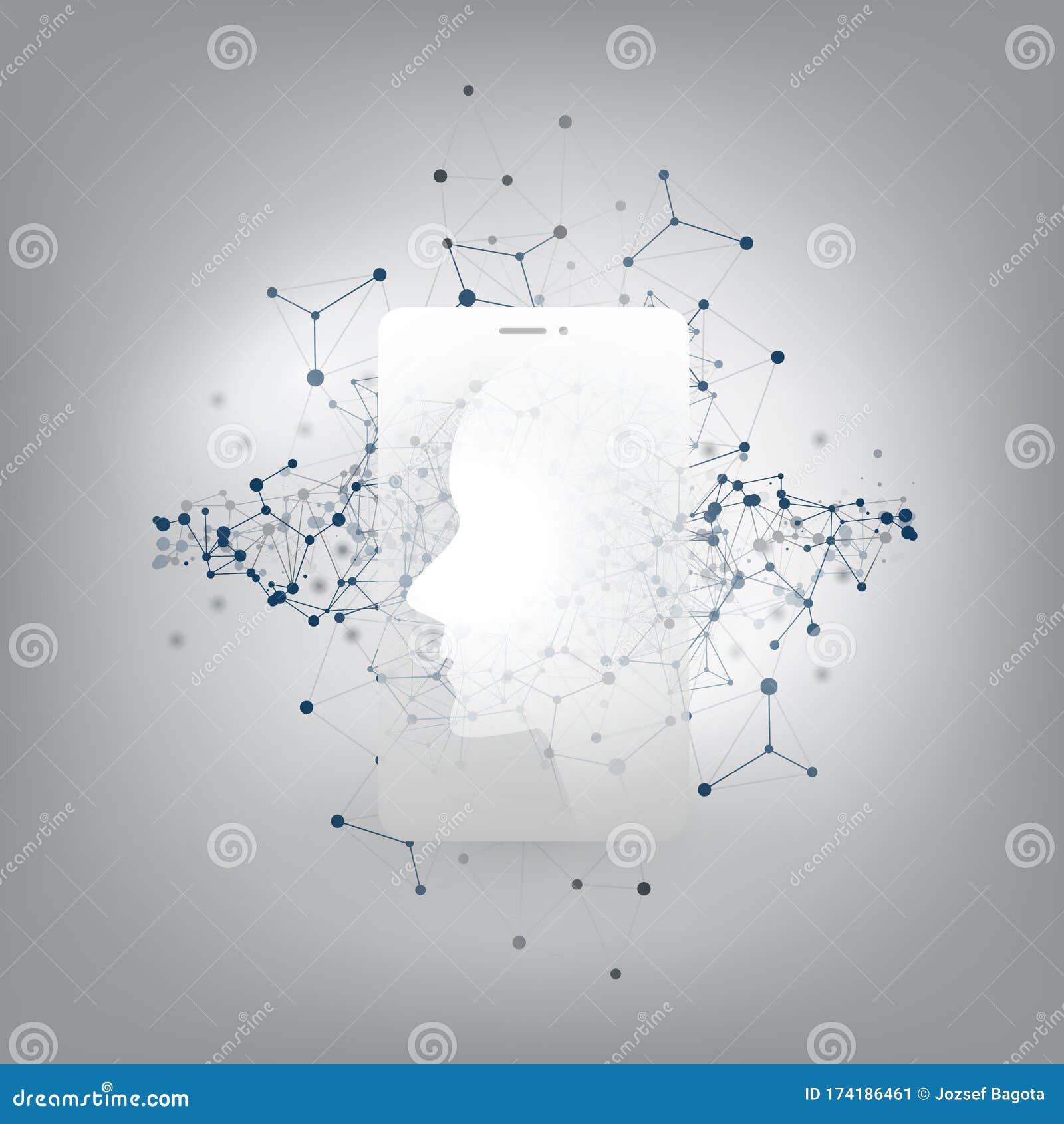 Mens - En Machine - Interconnectie Machine Die Kunstmatige ...