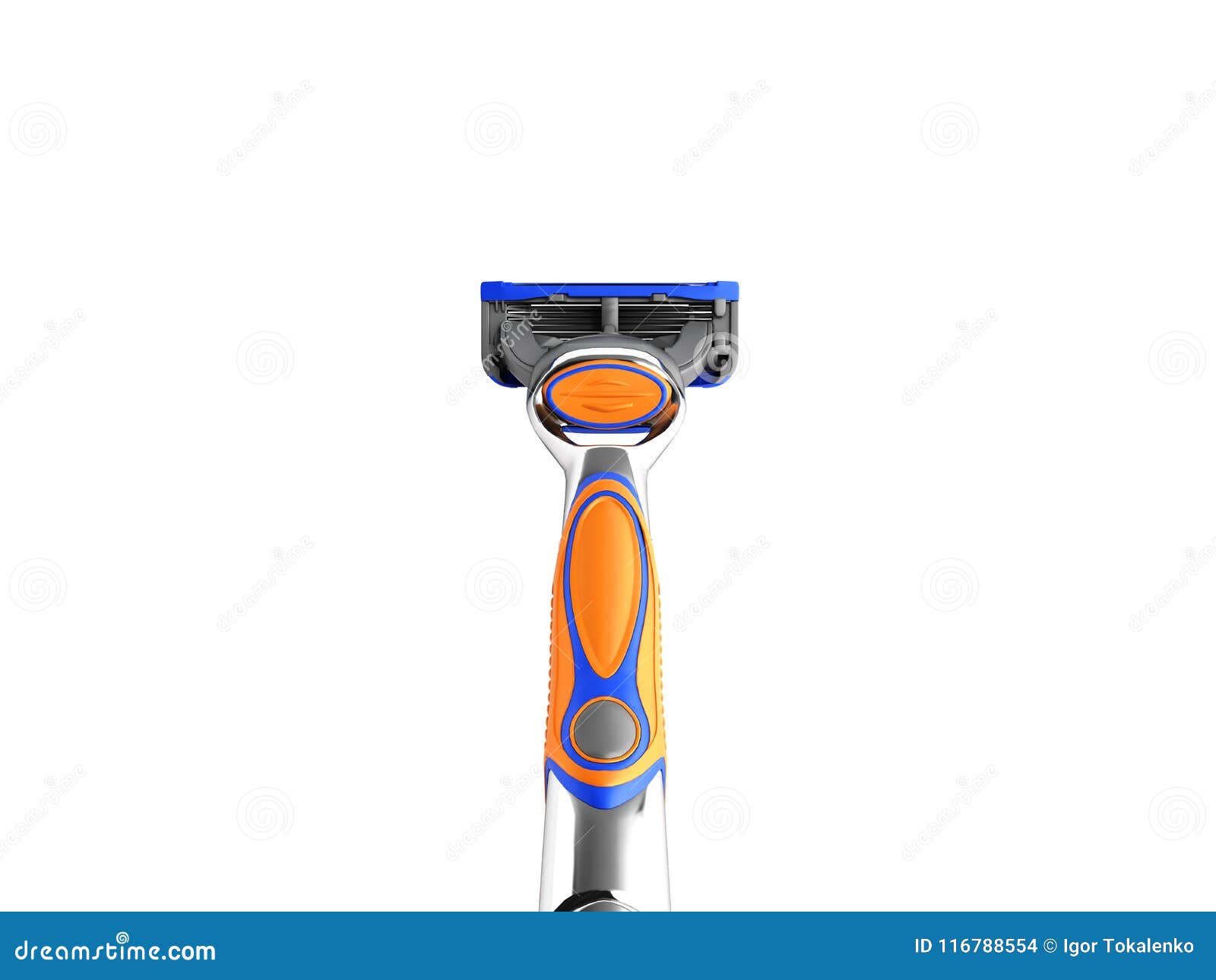 Mens Razor Line Icon. Safety Razor Vector Illustration Isolated On ...