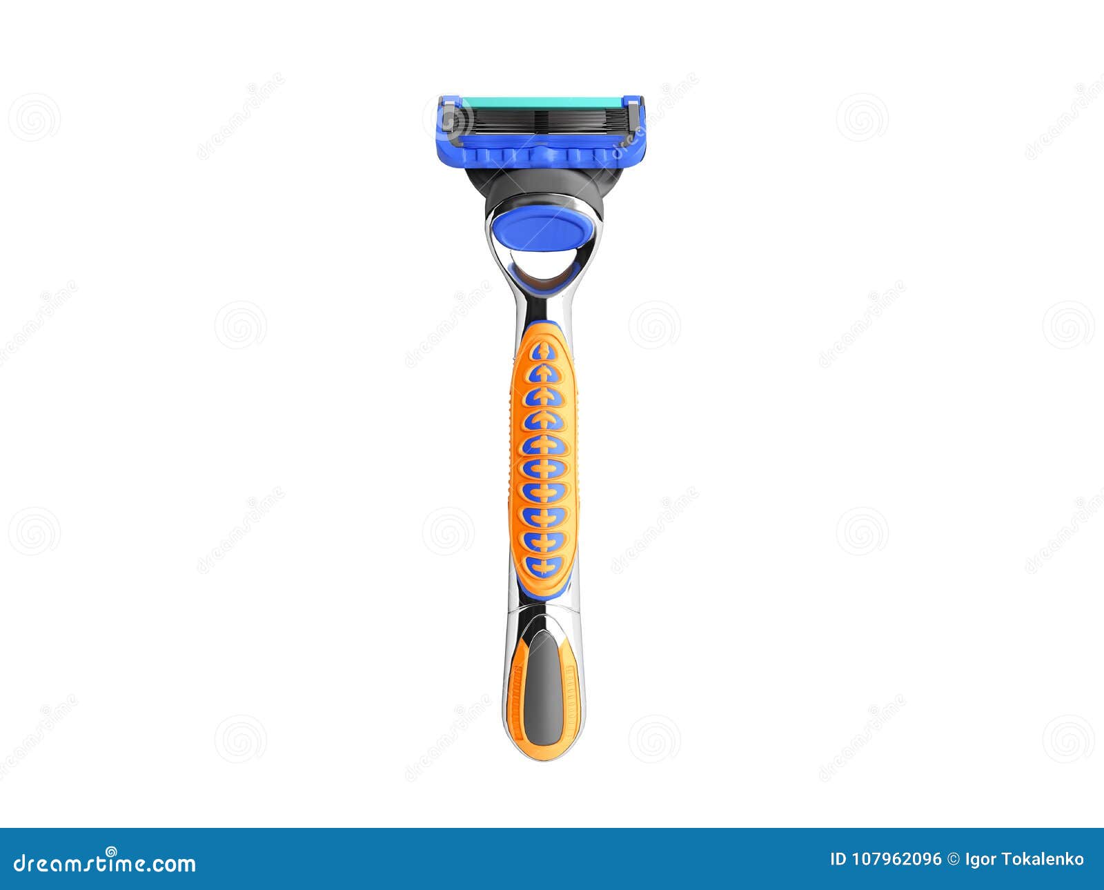 Mens Razor Line Icon. Safety Razor Vector Illustration Isolated On ...