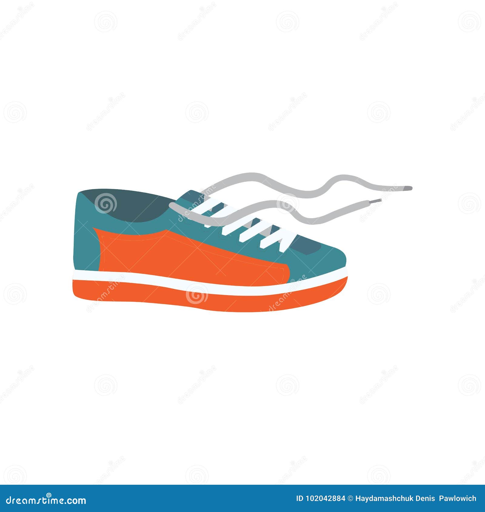 Mens Shoe Vector Illustration in Cartoon Style Stock Vector ...