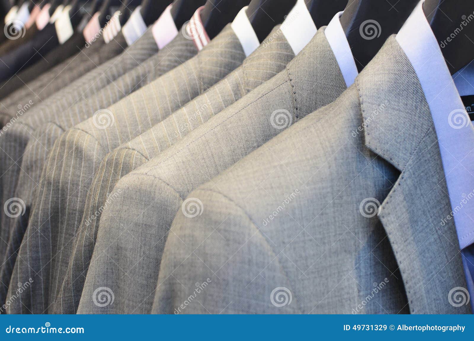 Mens suits stock image. Image of business, luxury, dressing - 49731329
