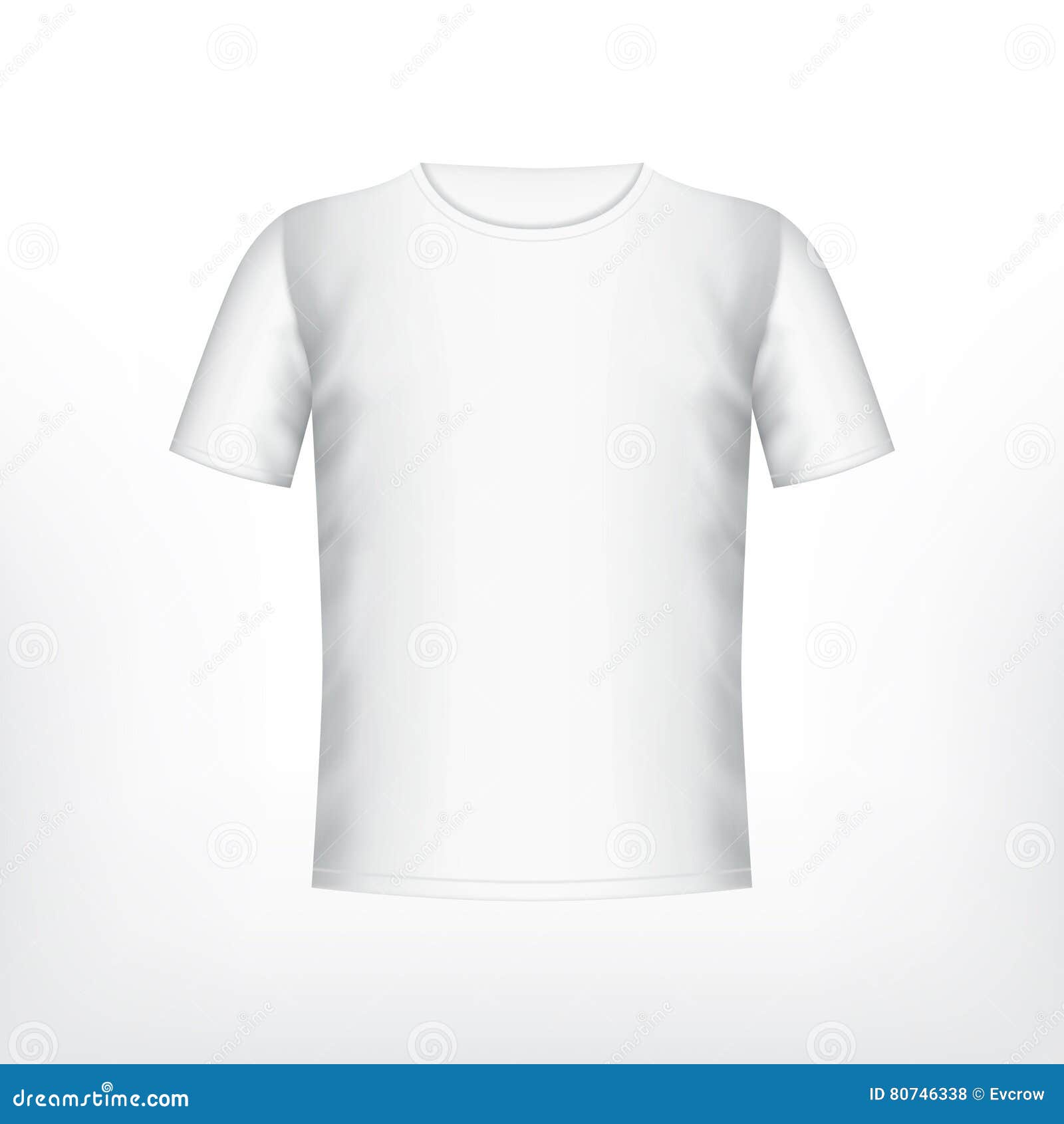 Mens White T Shirt Stock Vector Illustration Of Mesh 80746338