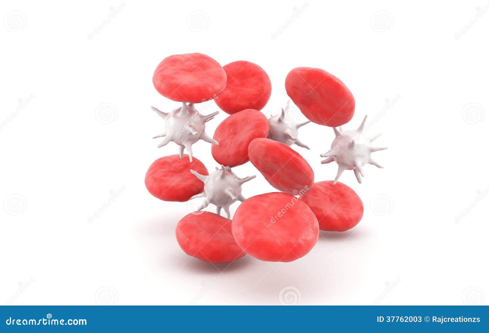 Menschliche Blutzellen stockbild. Bild von mikrobiologie - 37762003