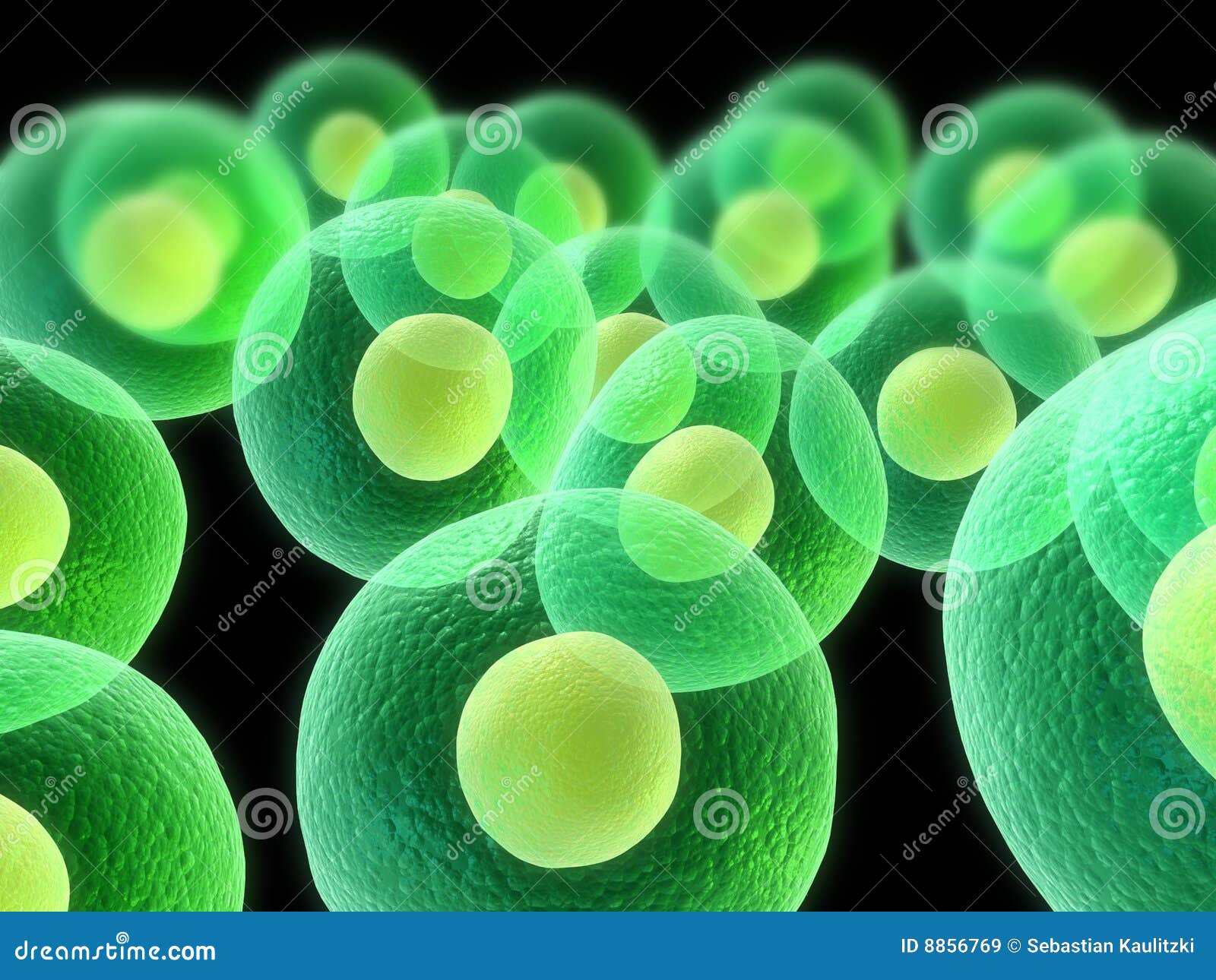 Menschliche Zellen stock abbildung. Illustration von mikroben - 8856769