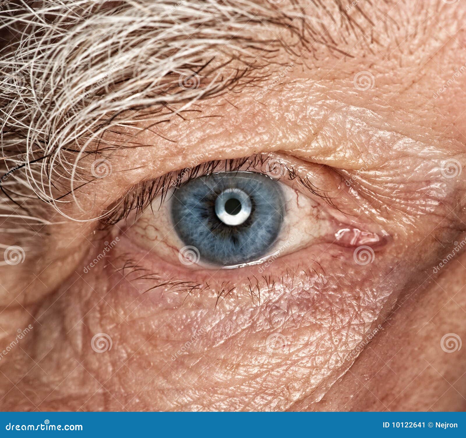 Menselijk oog stock afbeelding. Image of jeuk, persoon - 10122641