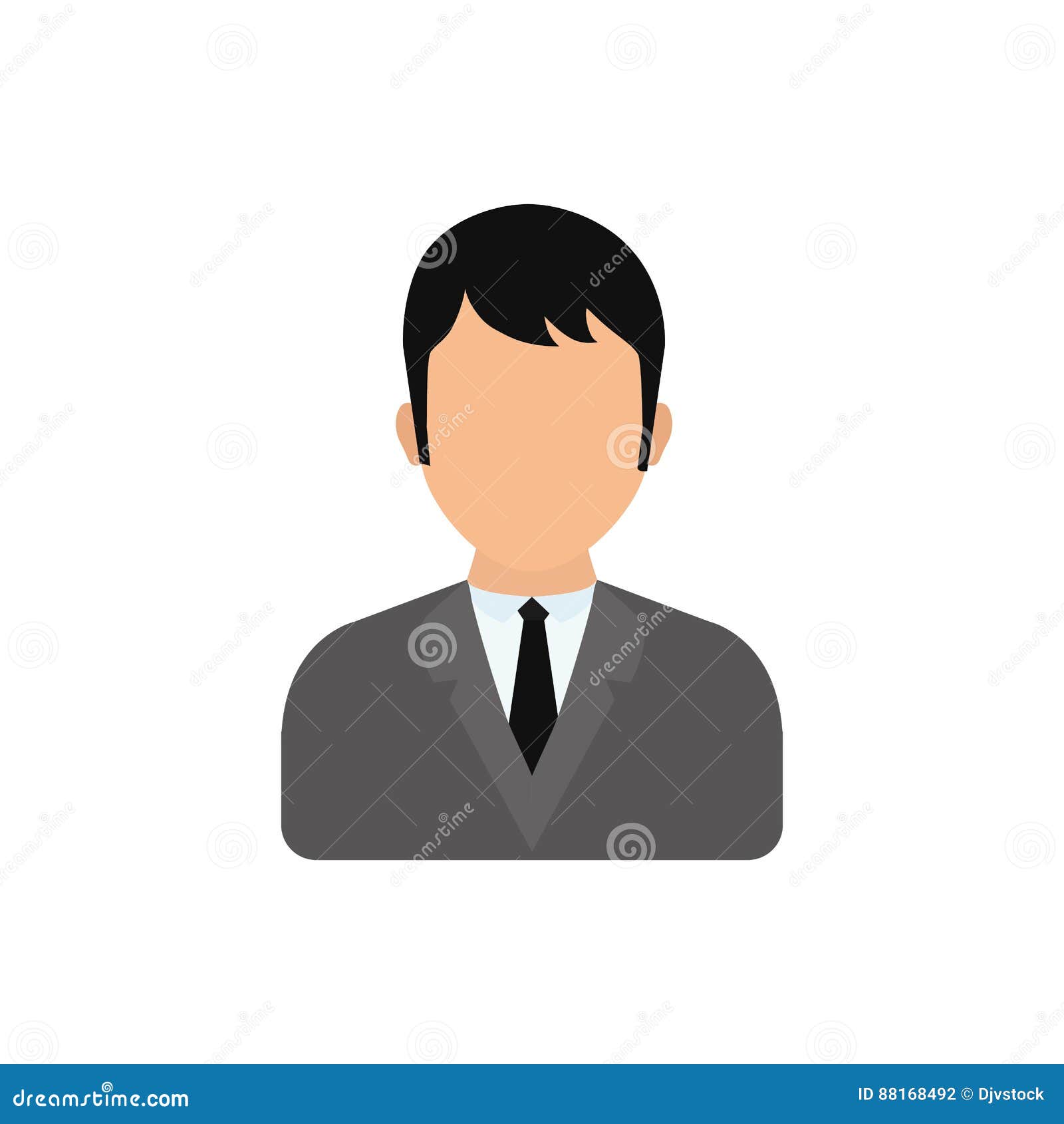 Mensen anoniem profiel stock illustratie. Illustration of portret ...