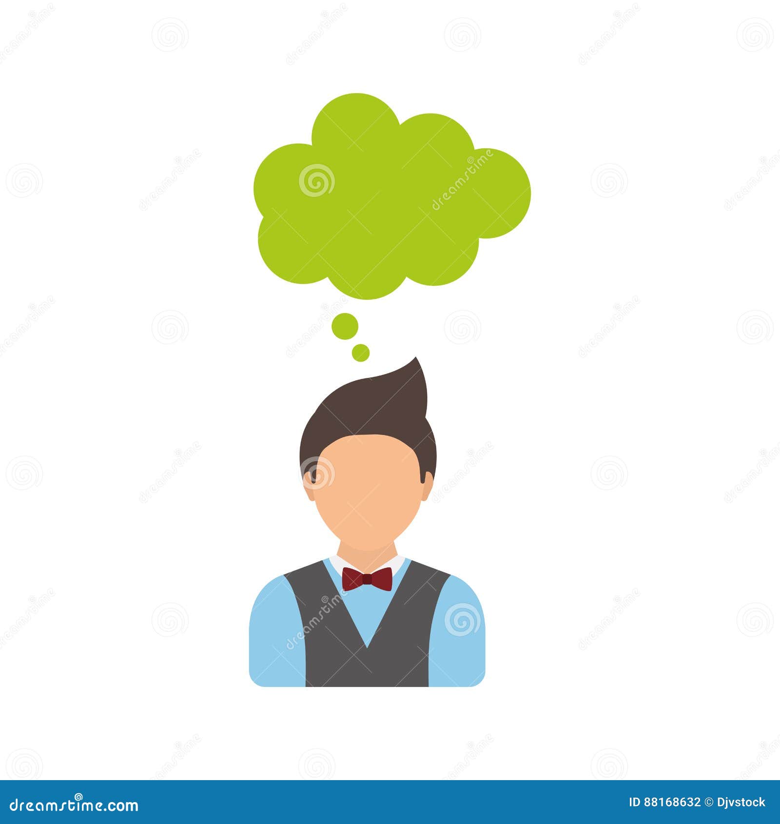 Mensen anoniem profiel stock illustratie. Illustration of boog - 88168632