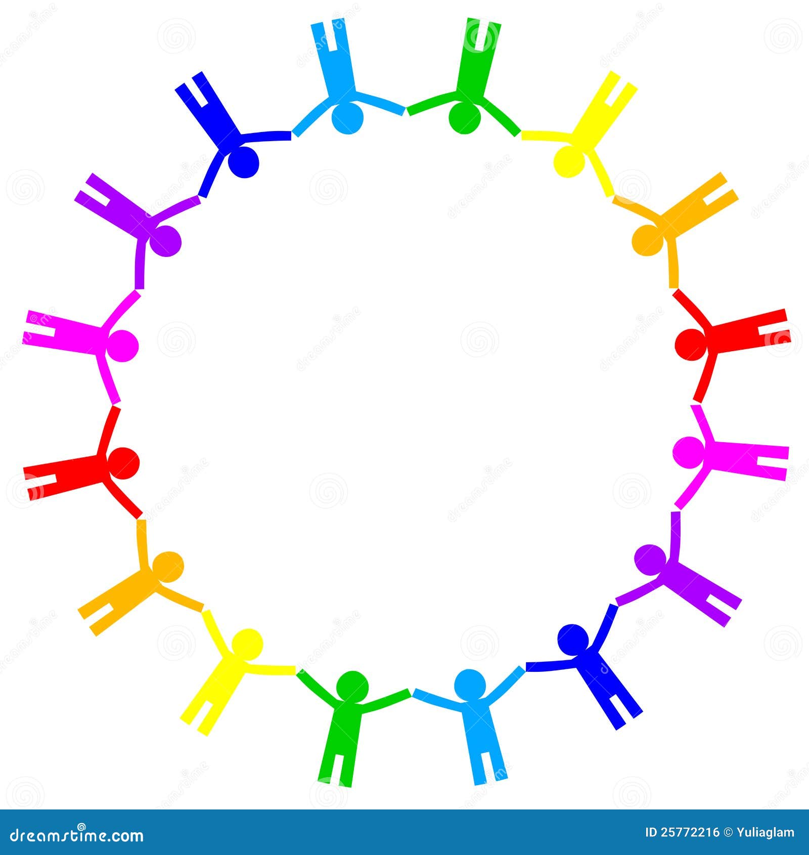 Mensen in cirkel vector illustratie. Illustration of organisatie - 25772216