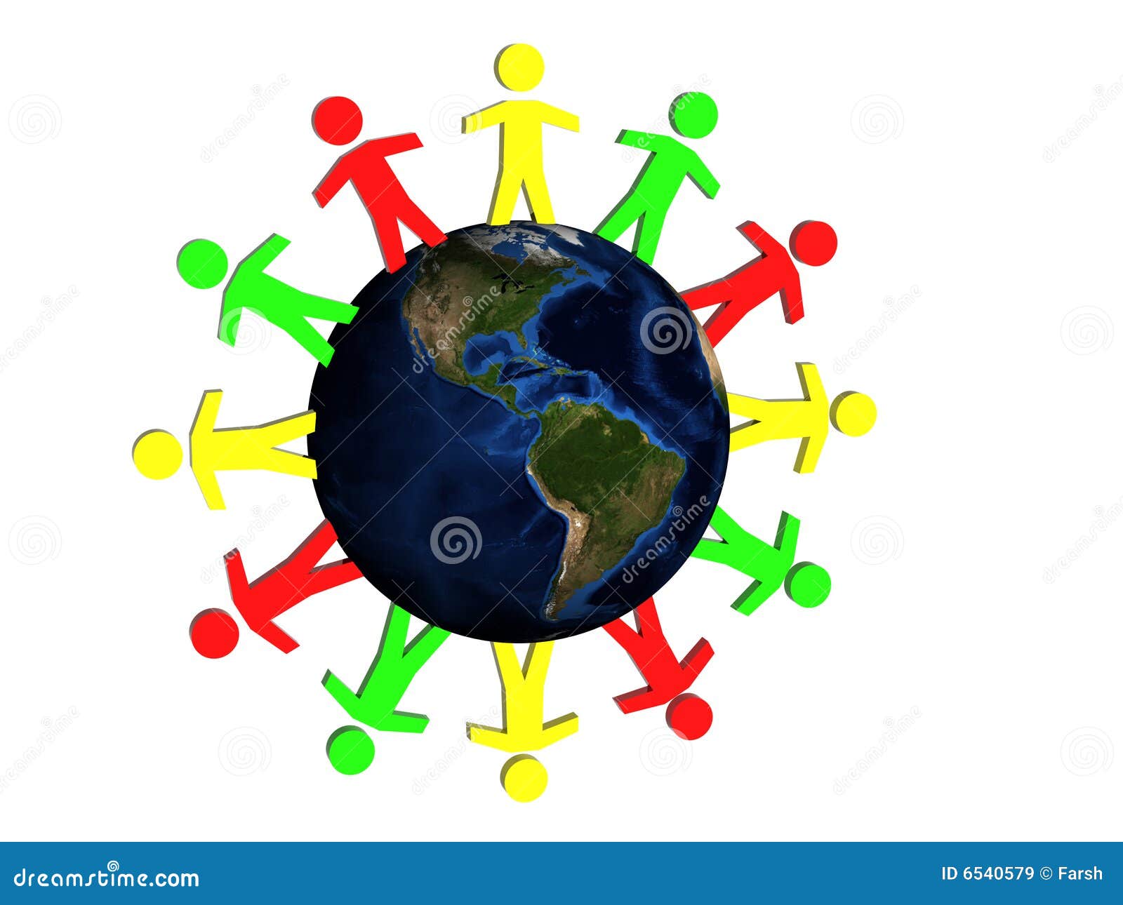 Mensen Op De Aarde Picture. Image: 6540579