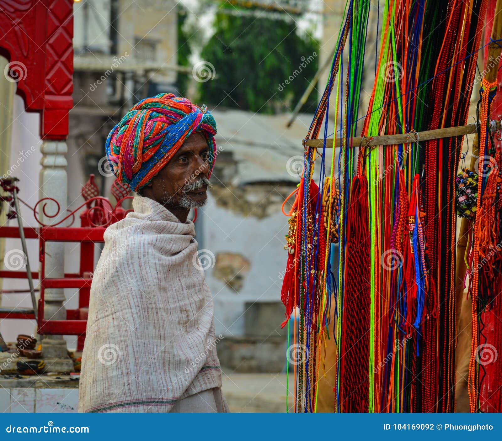 Mensen Op Straat in Pushkar, India Redactionele Fotografie - Image of ...