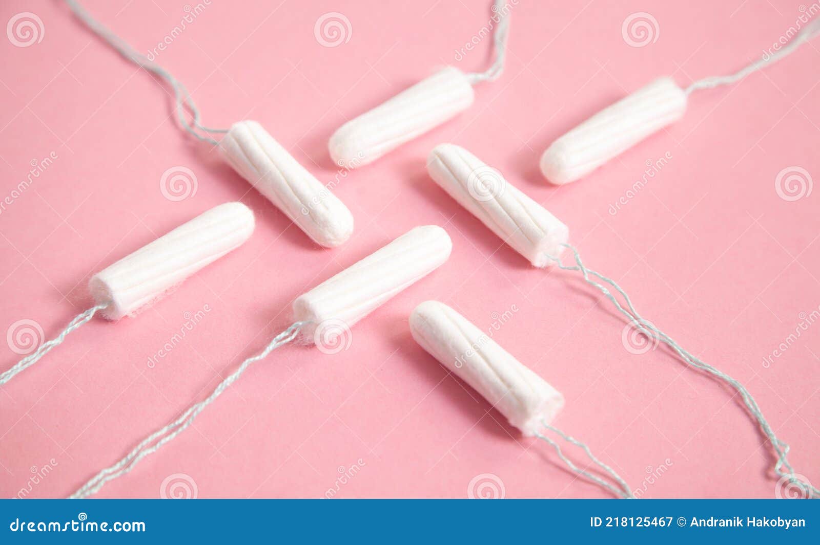 Menstrual Tampon on a Pink Background Stock Image - Image of concept ...