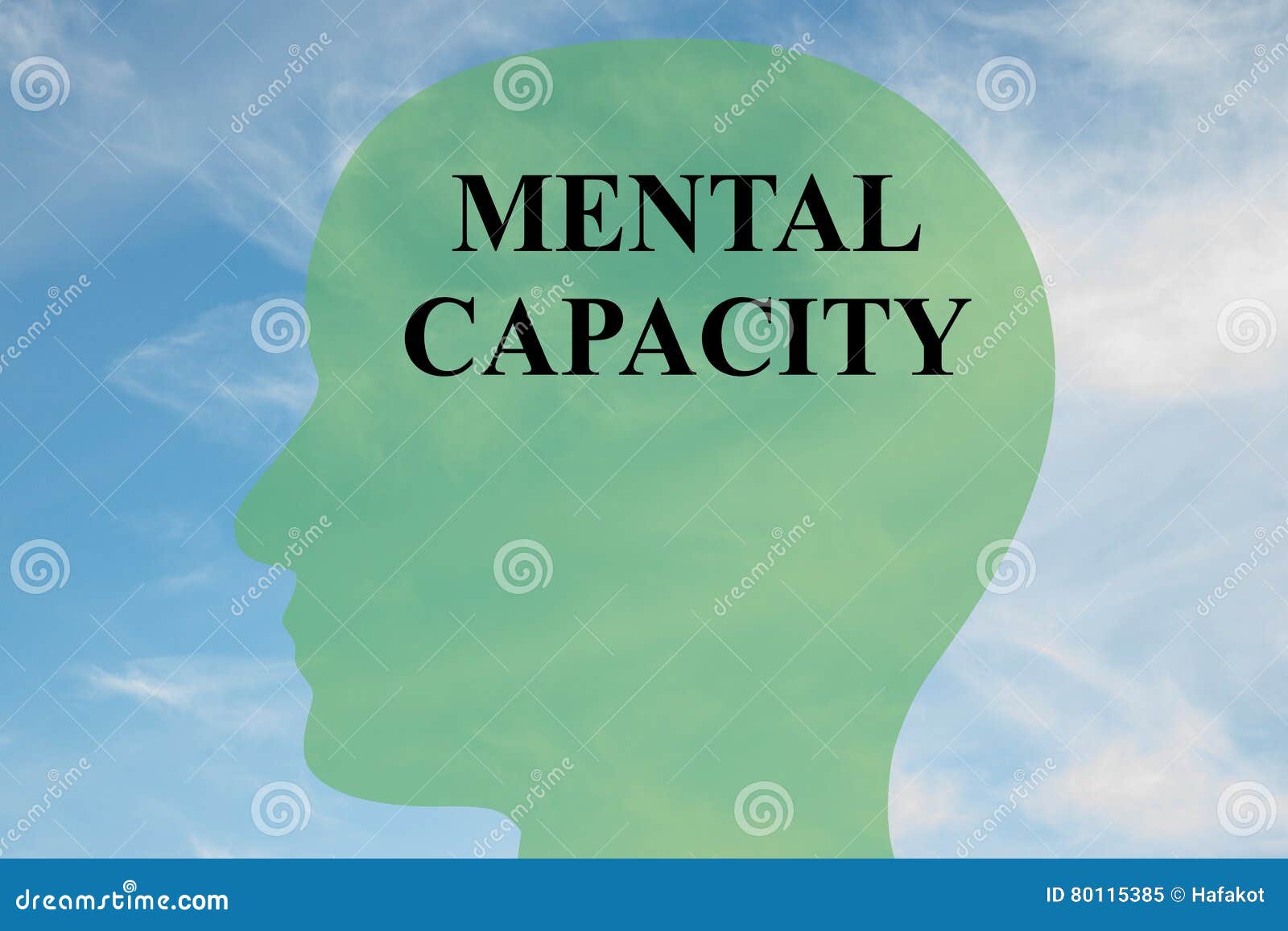 Mental Capacity concept stock illustration. Illustration of improvement ...