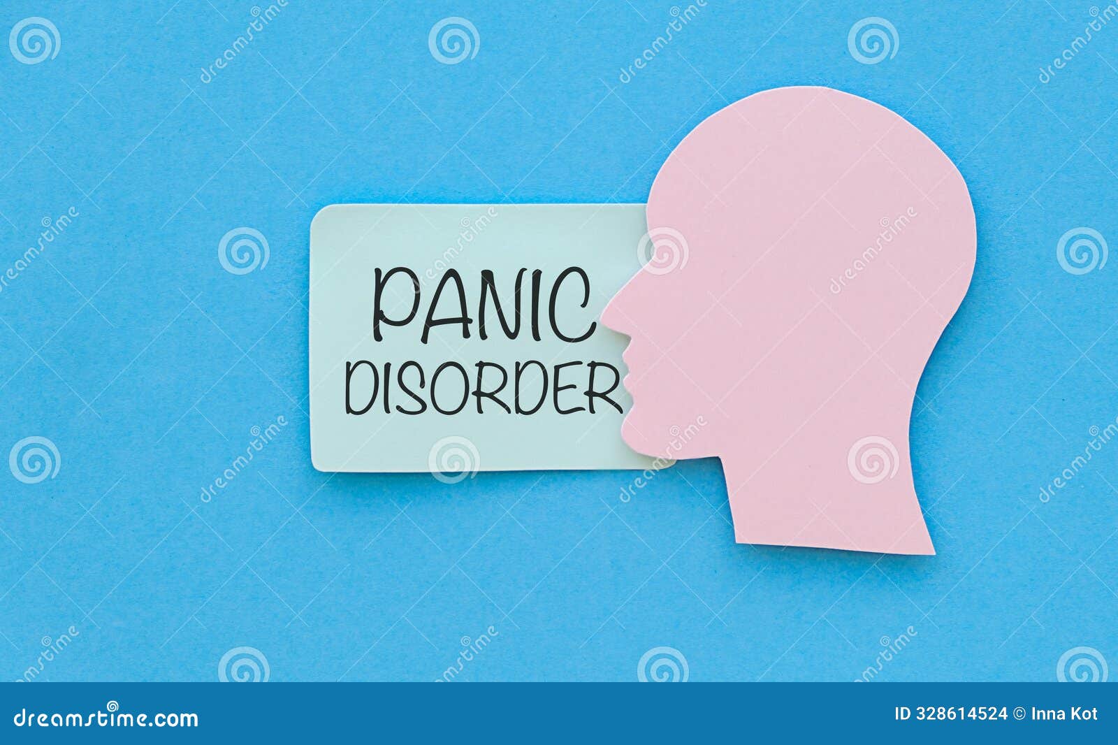 Mental Disorder - Panic Disorder, Space for Text. Stock Photo - Image ...