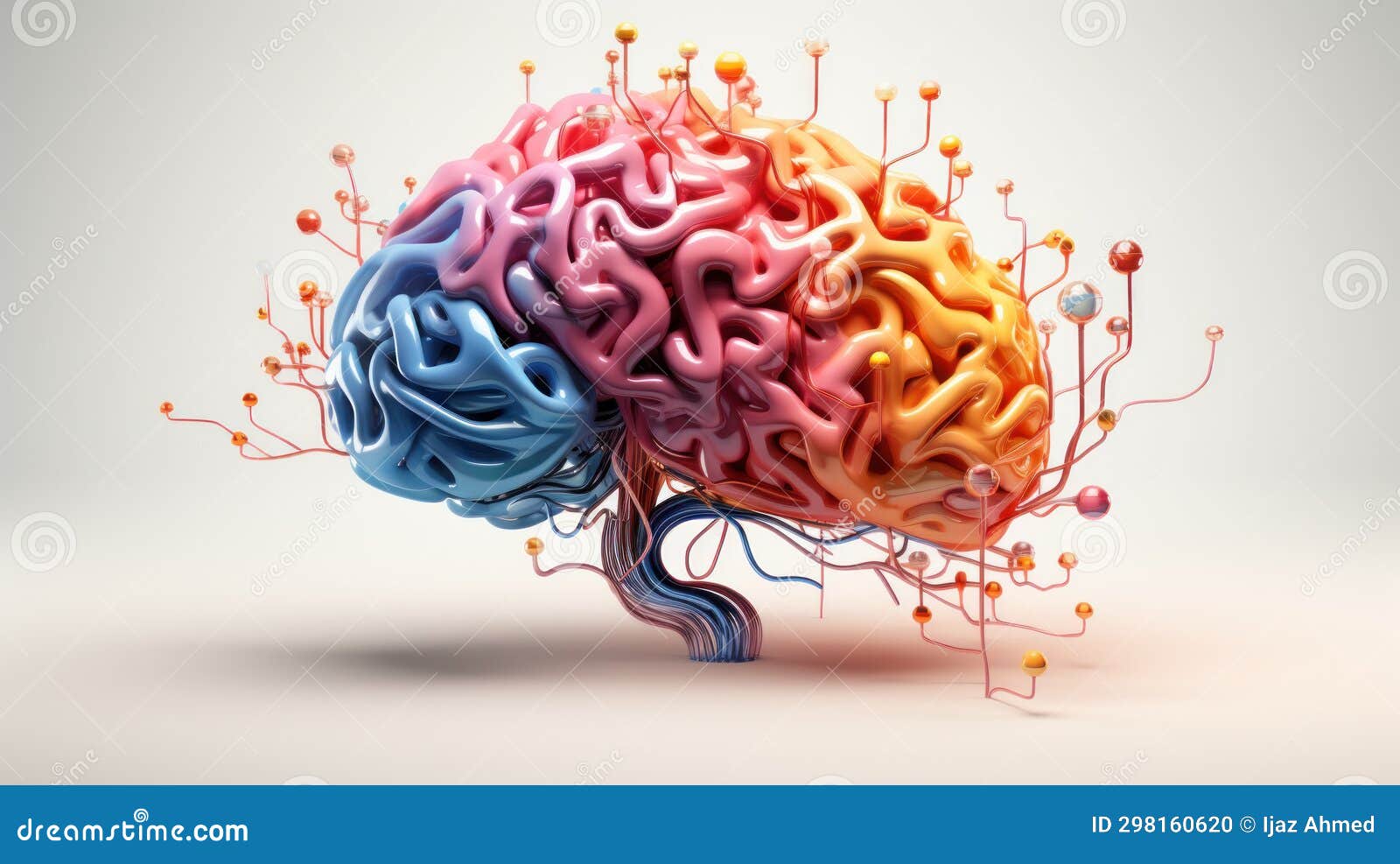 Mental Health, and the Brain Stock Illustration - Illustration of ...