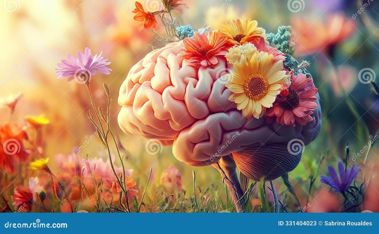 Mental Health Brain Thoughts Mindfulness Optimism Peace Growth Nature ...