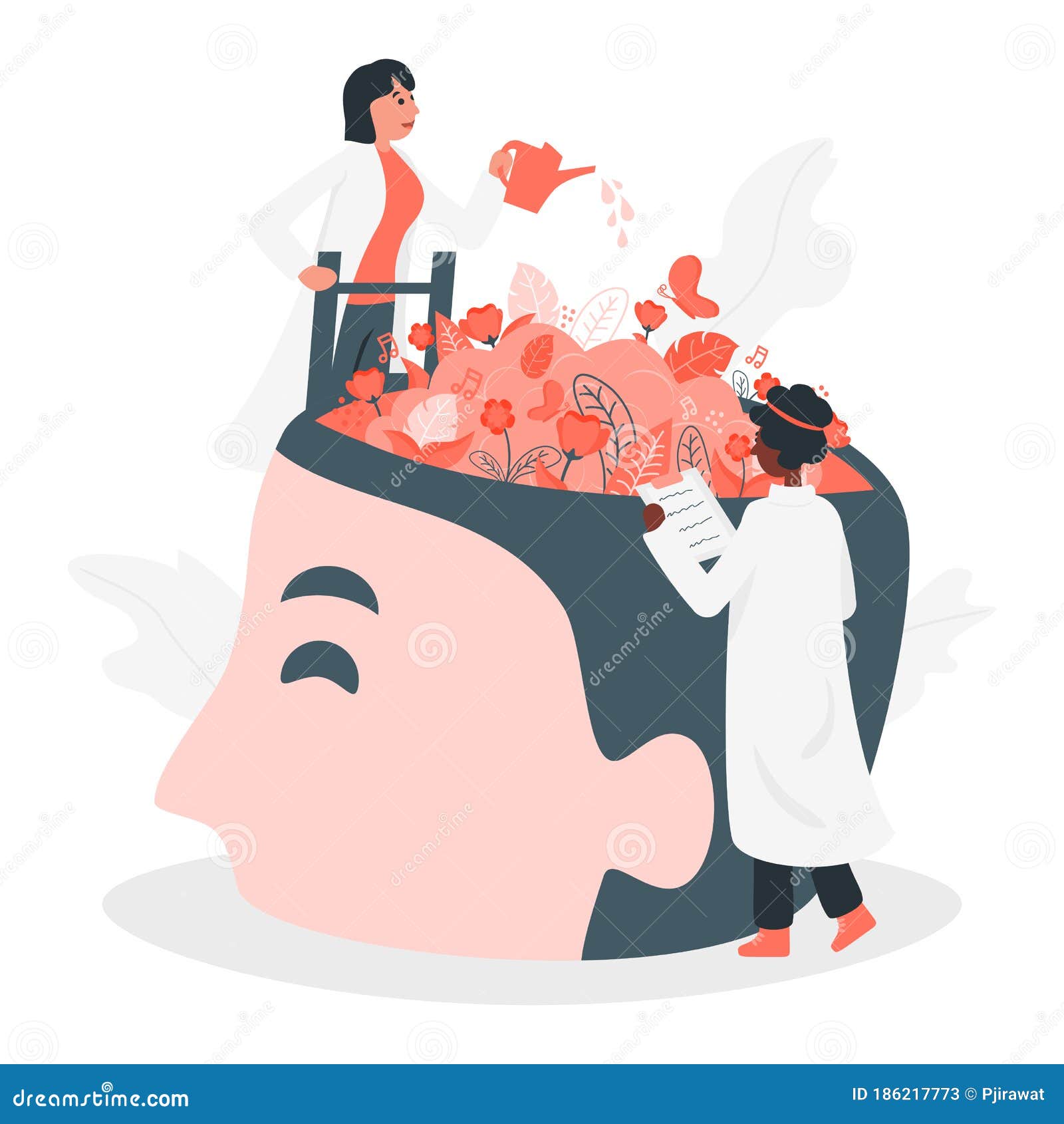 Mental Health Concept Vector Illustration Stock Illustration ... Mental Health Concept Vector Illustration Stock Illustration ...