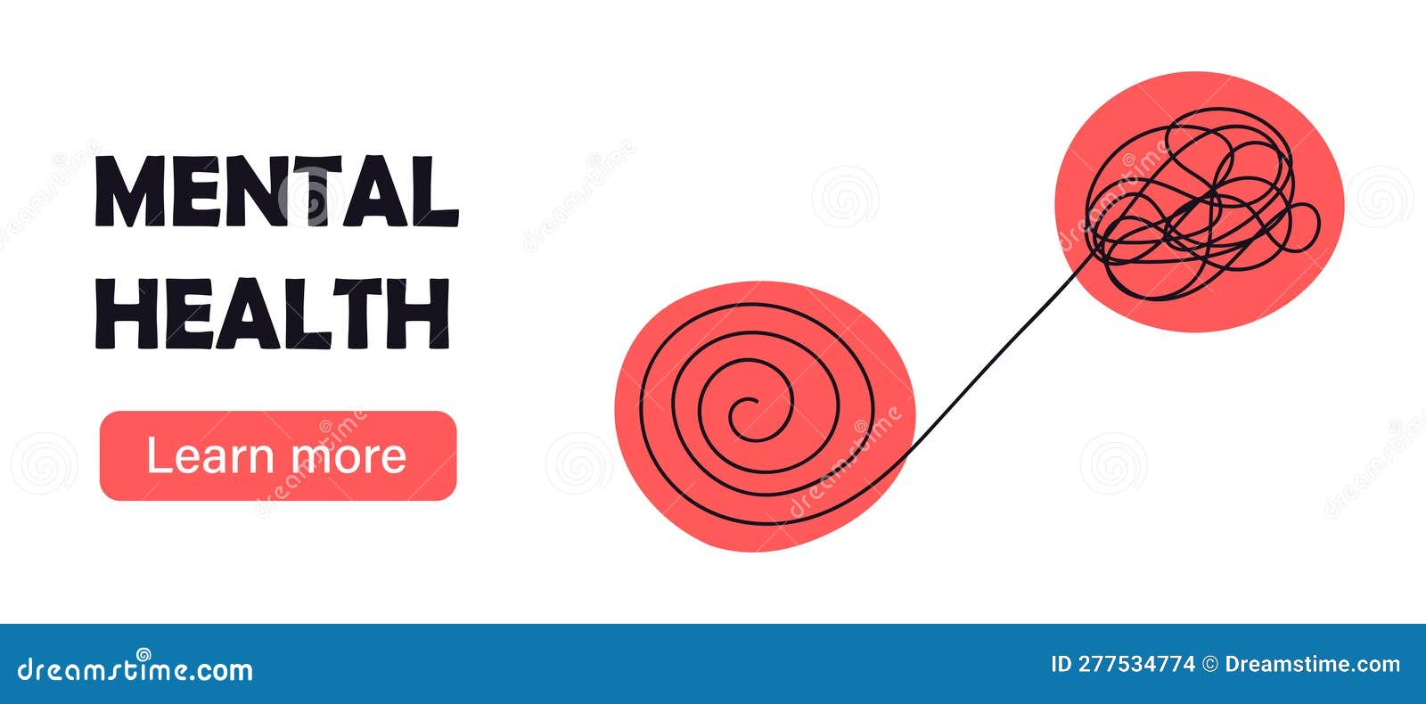 Mental Health Problems. Help To Unravel the Psychological Problem Stock ...