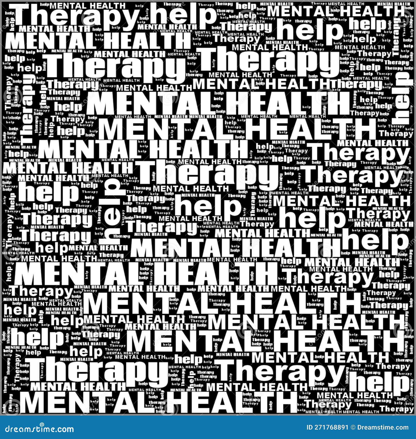 Mental Health Therapy Help Abstract Background Illustration Header ...
