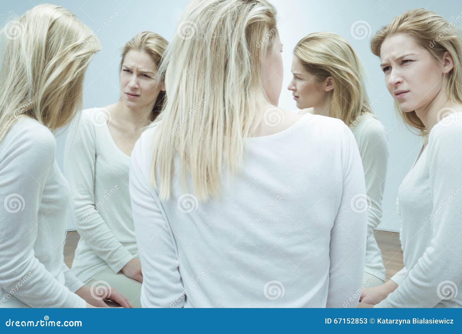Mental Illness and Paranoia Stock Image - Image of anxiety ...