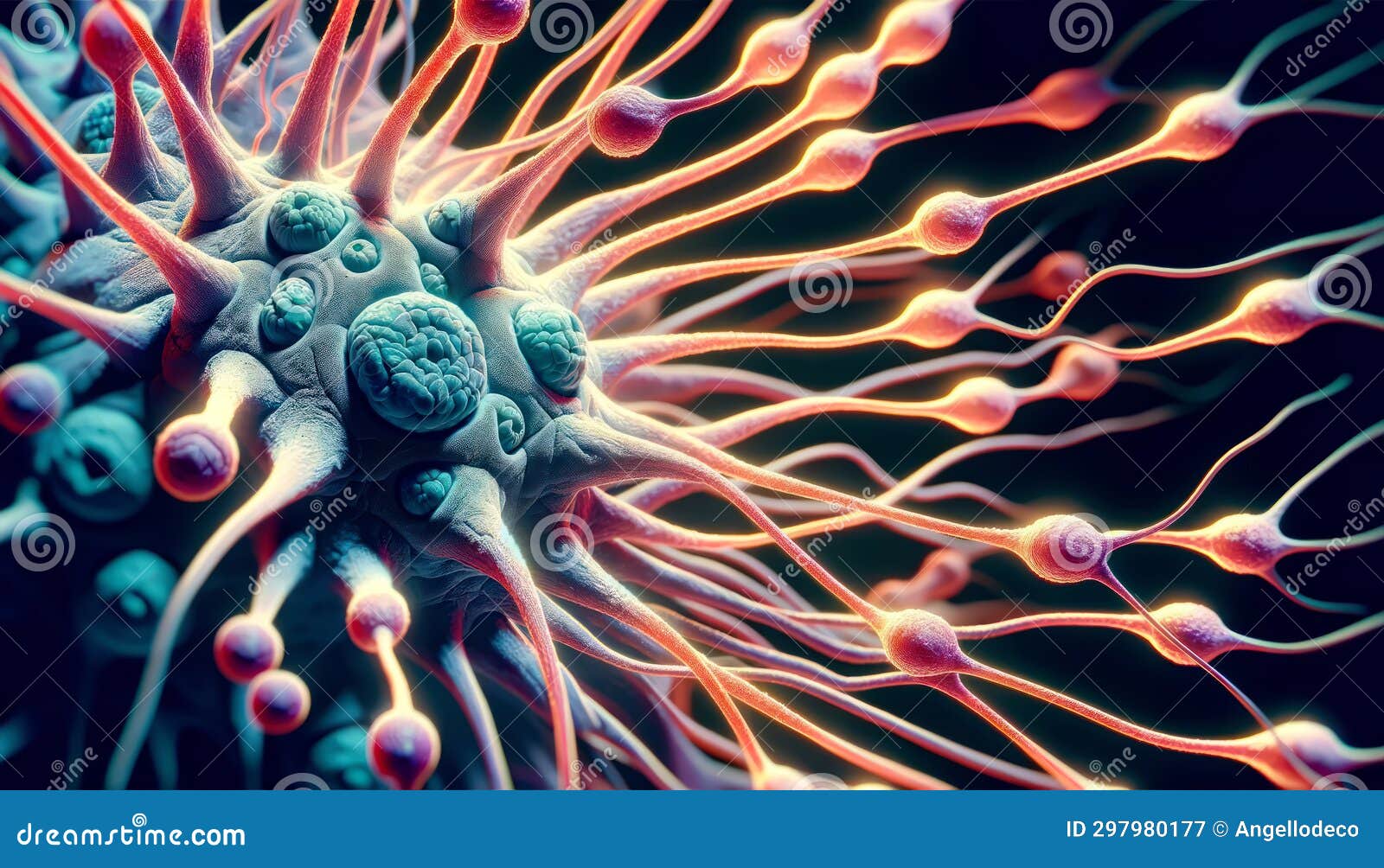 Mental Impulse in Brain Signal Information Transfer Human. Generative ...