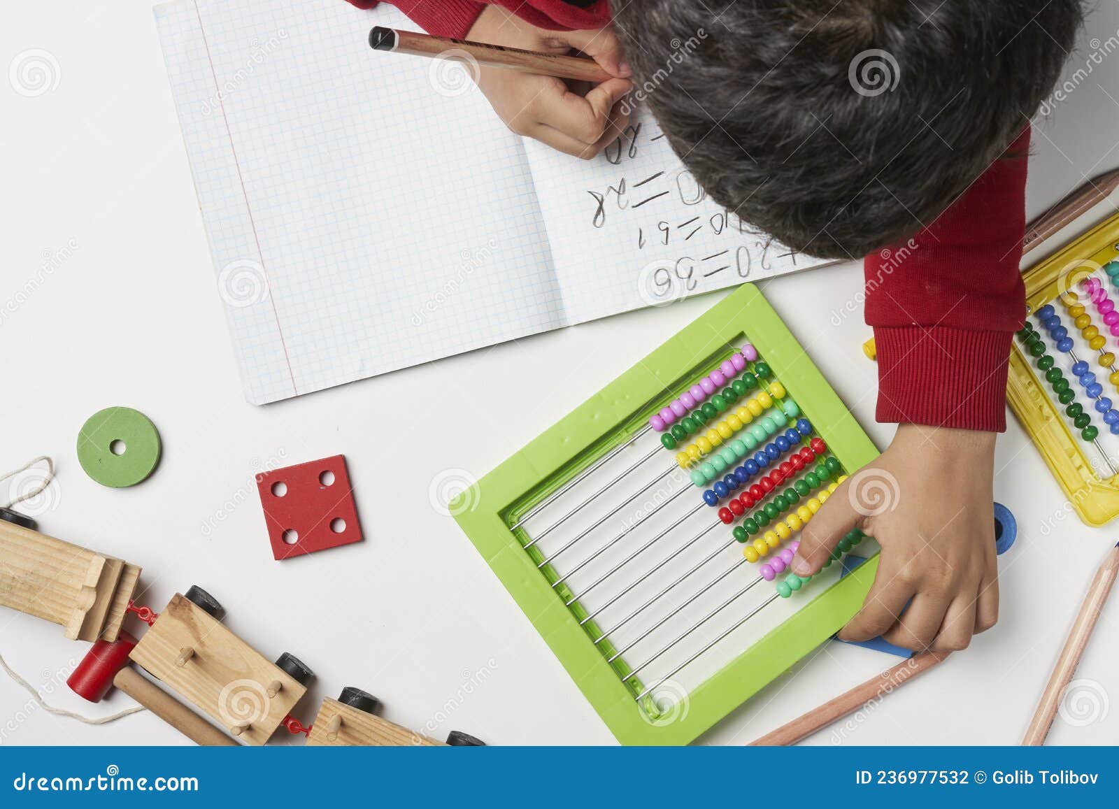 Mental Math for Adults. Doing Math Stock Photo - Image of teaching ...