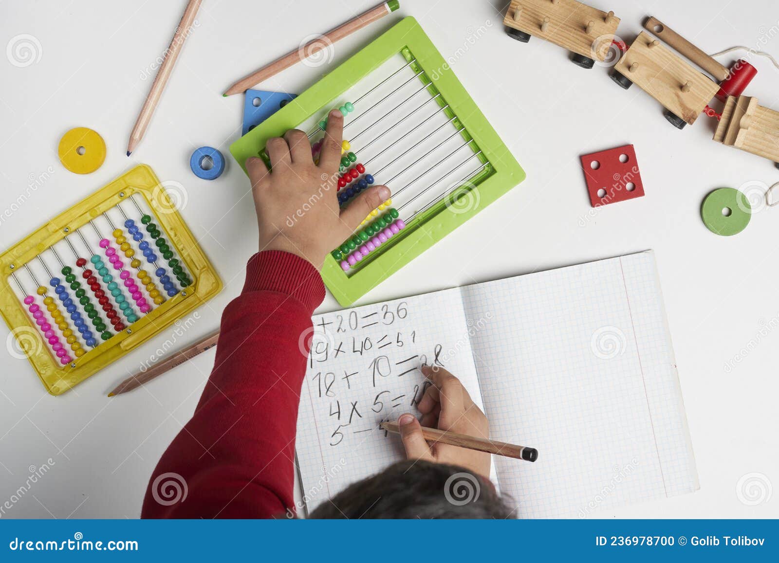 Mental Math for Adults. Doing Math Stock Photo - Image of counting ...